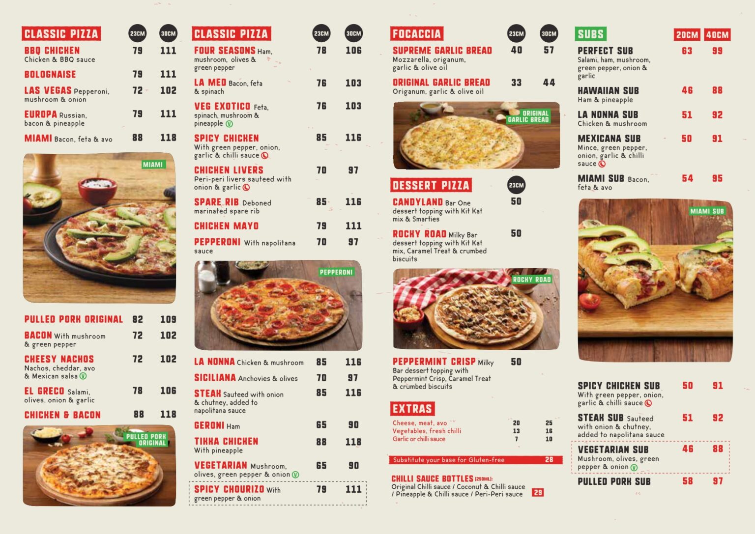 Pizza Perfect Menu Prices & Specials 2022