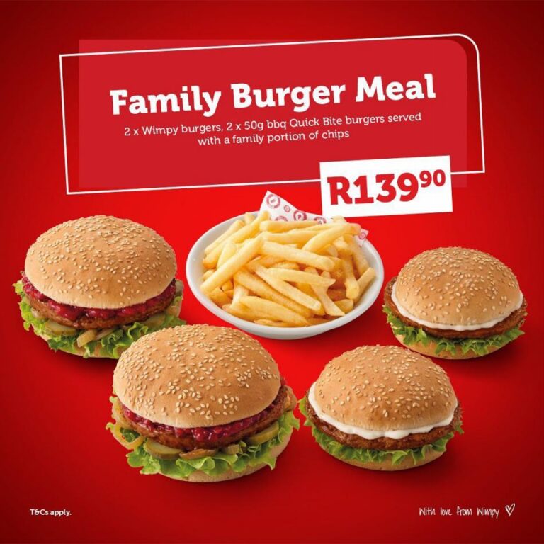 Wimpy Specials & Promotions