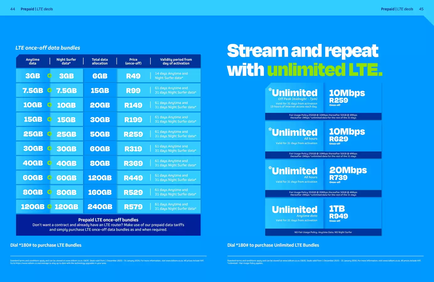 Telkom Deals 1 December, 2025 - 31 January, 2026