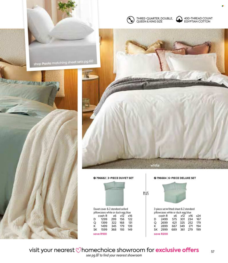 HomeChoice Specials 29 July - 31 August, 2024
