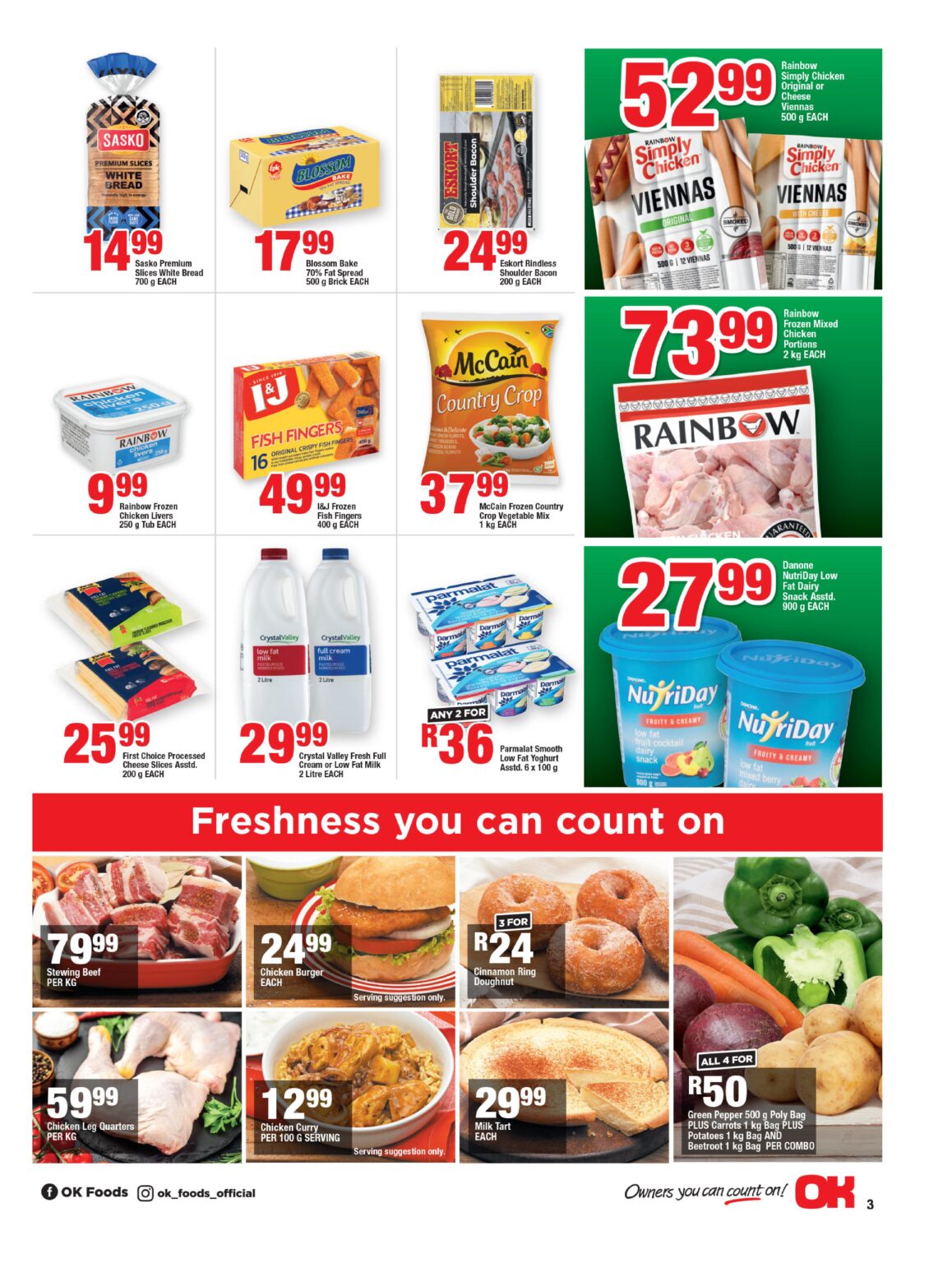OK Foods Specials 8 May - 19 May 2024. Special Deals