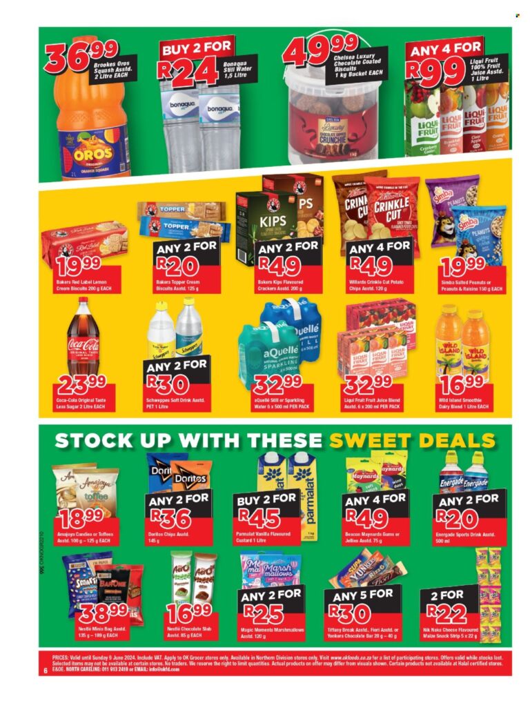 OK Foods Specials 24 May - 9 June 2024. Special Deals