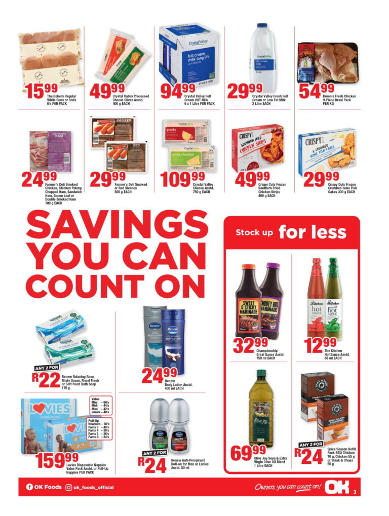 OK Foods Specials 19 June - 23 June 2024. Special Deals