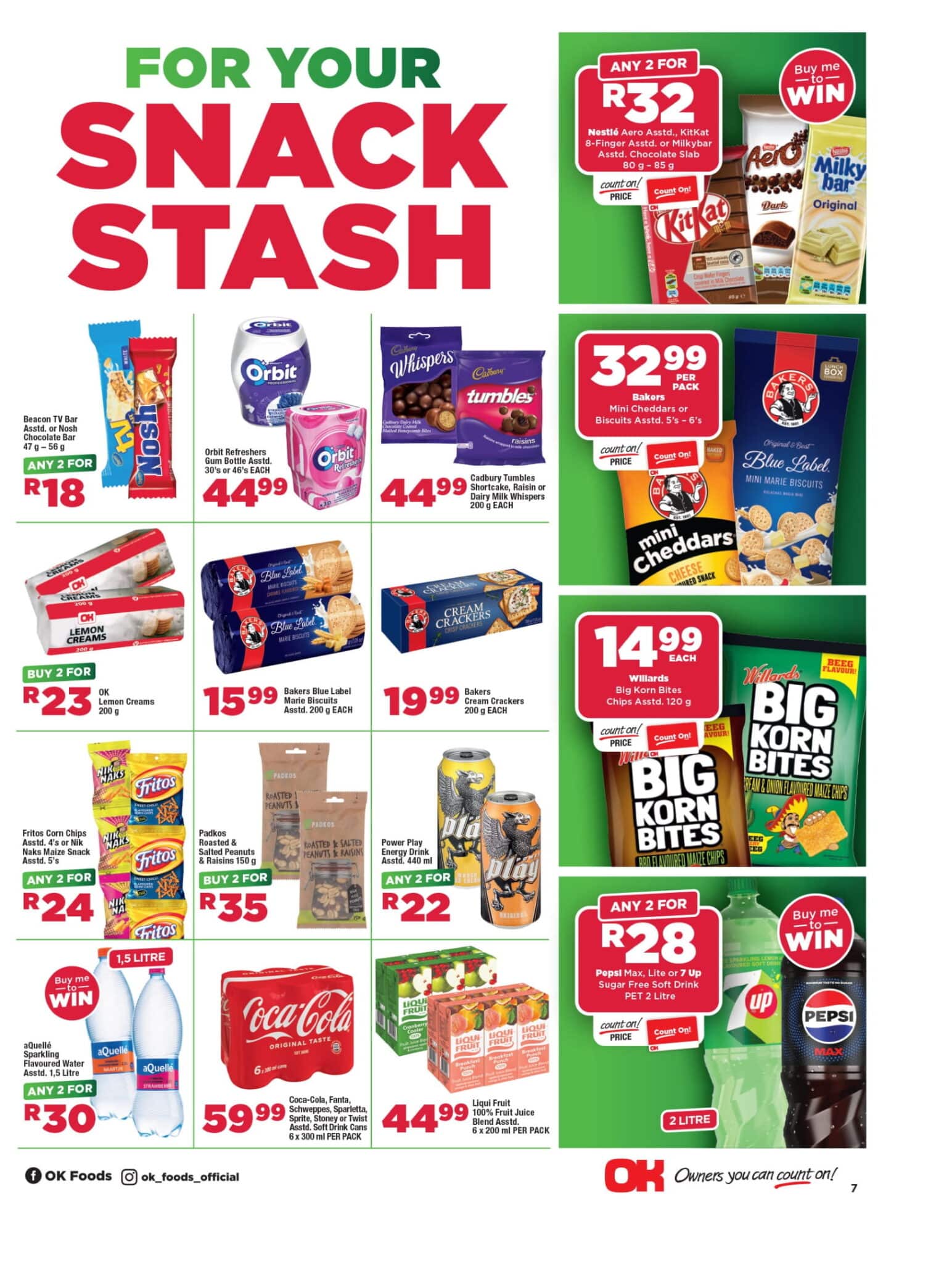 OK Foods Specials 21 August - 8 September 2024. Special Deals
