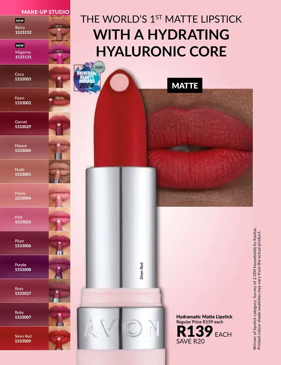 Avon Specials 1 August - 31 August, 2024