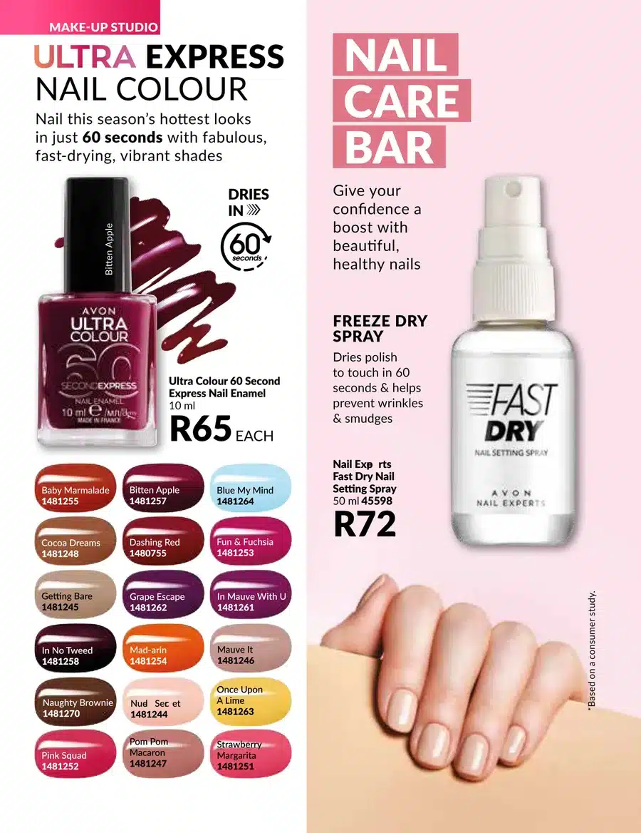 Avon Specials 1 August - 31 August, 2024