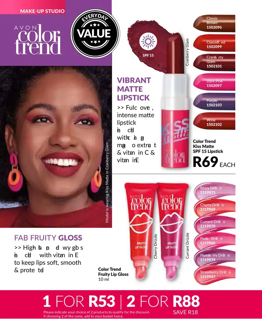 Avon Specials 1 August - 31 August, 2024