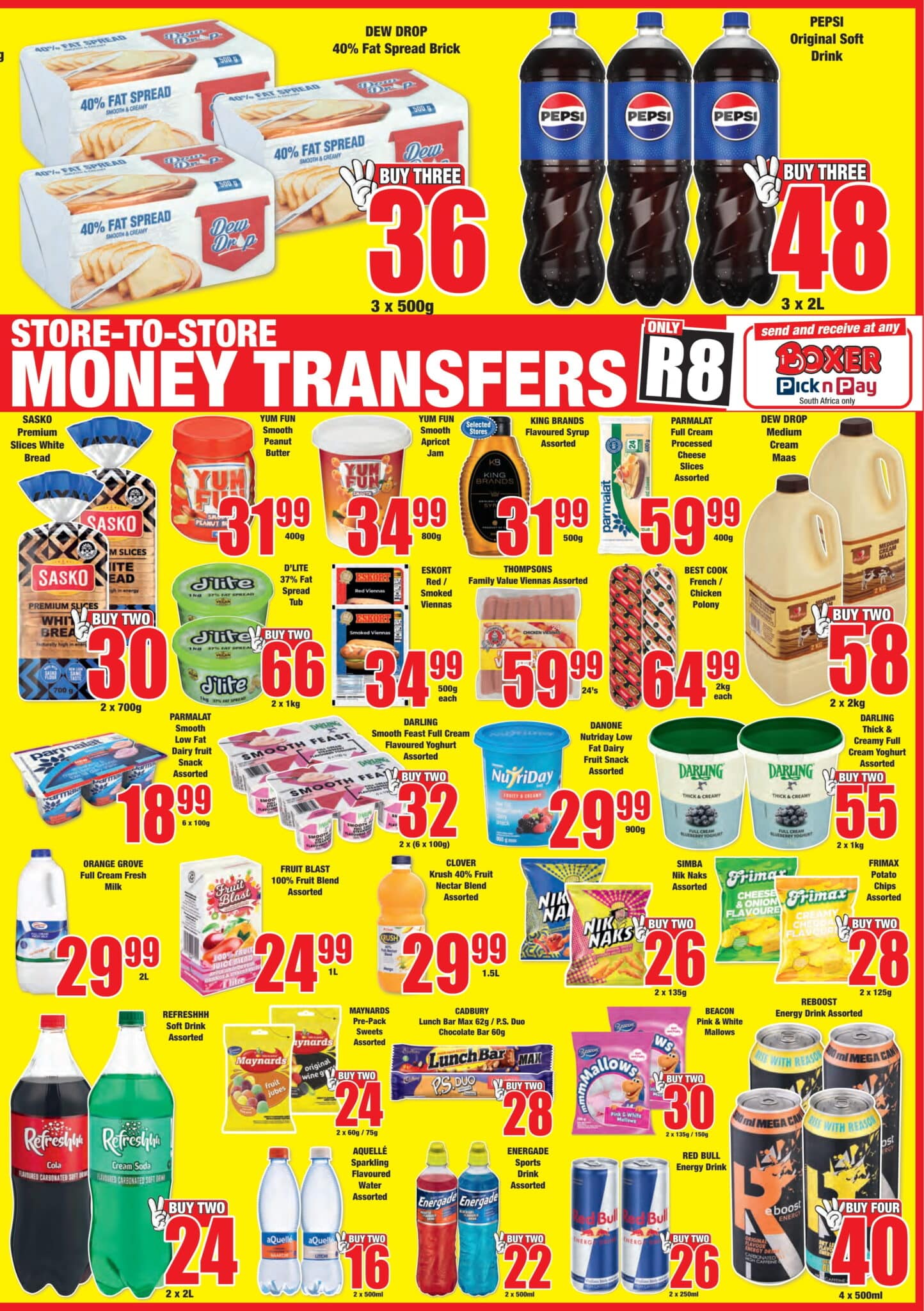Boxer Special Gauteng 9 September - 22 September 2024