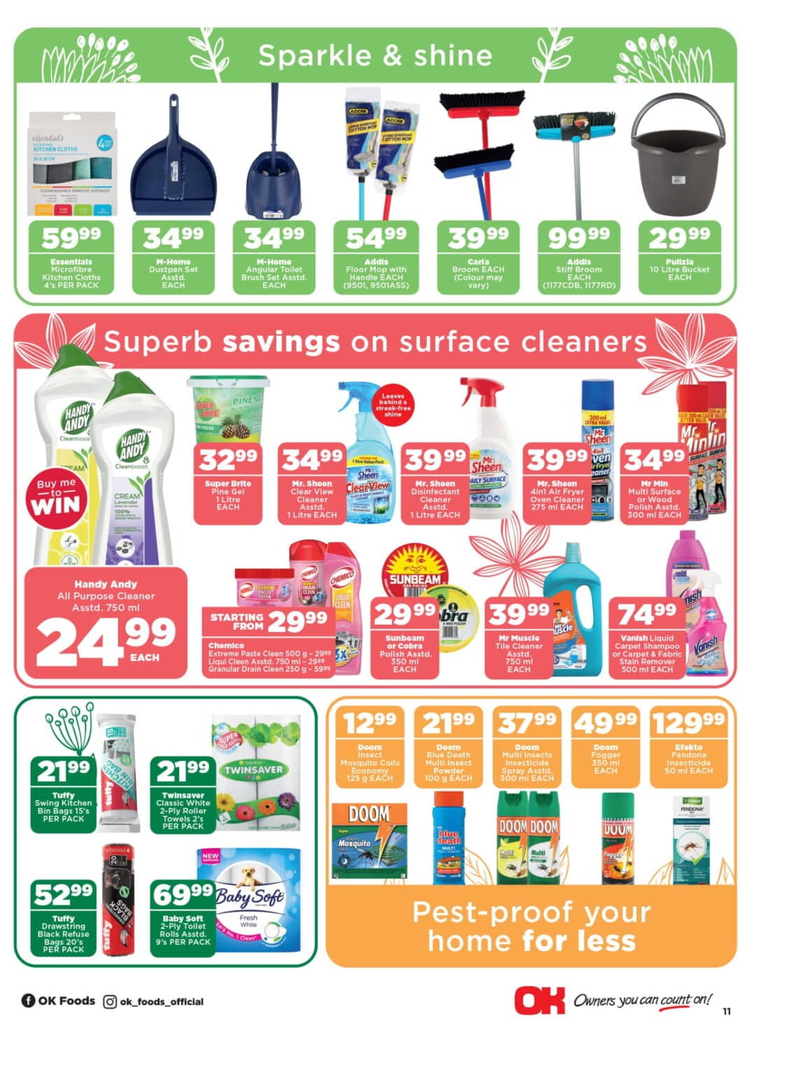OK Foods Specials 25 September - 6 October 2024. Special Deals