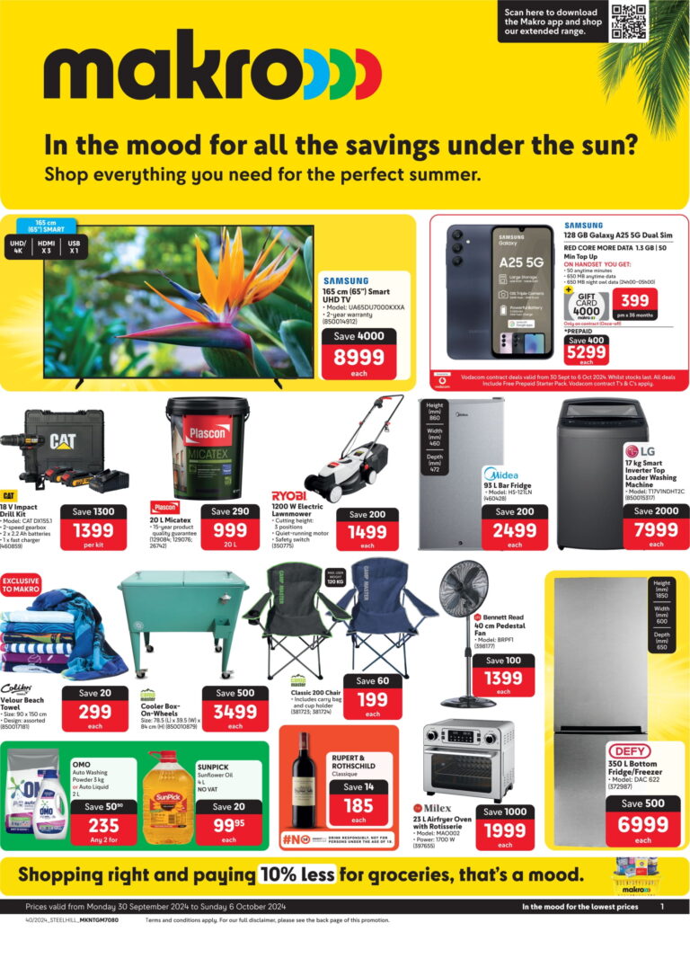 Makro Catalogue 30 September – 6 October, 2024