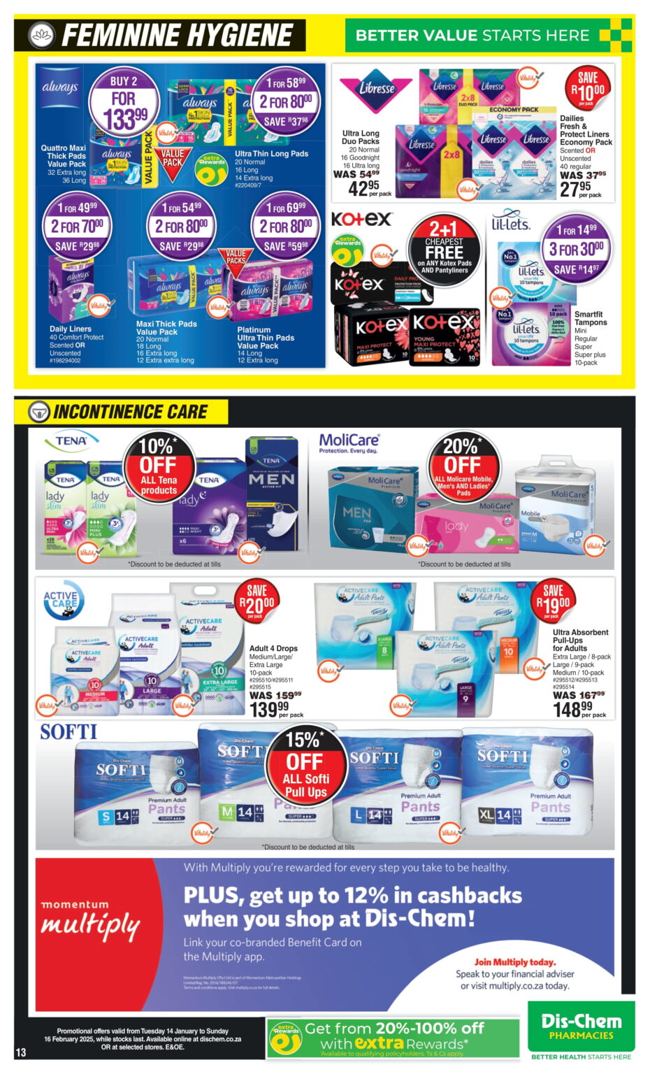 Dis-Chem Catalogue 14 January - 16 February, 2025