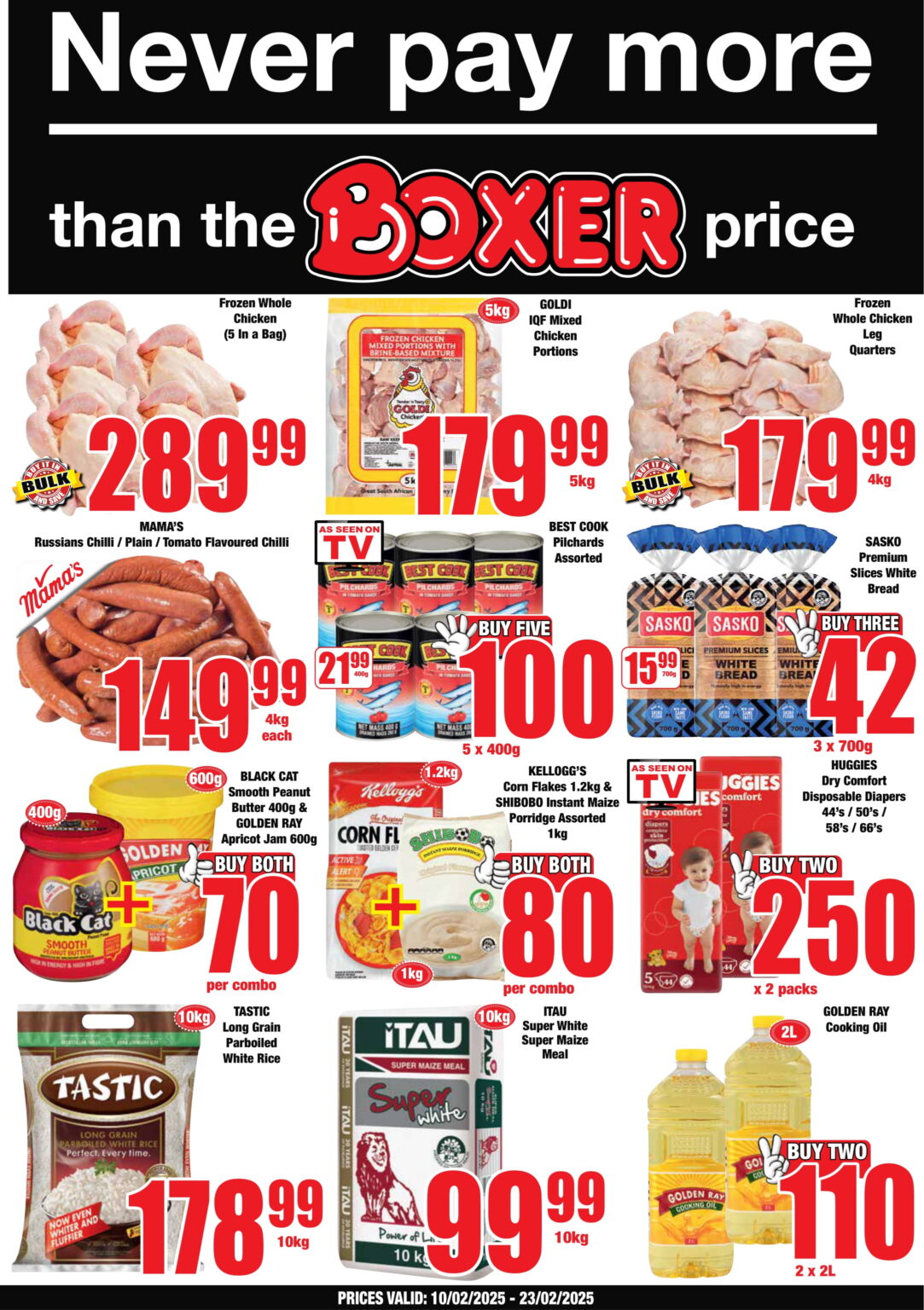 Boxer Gauteng Weekly Specials 10 February - 23 February, 2025