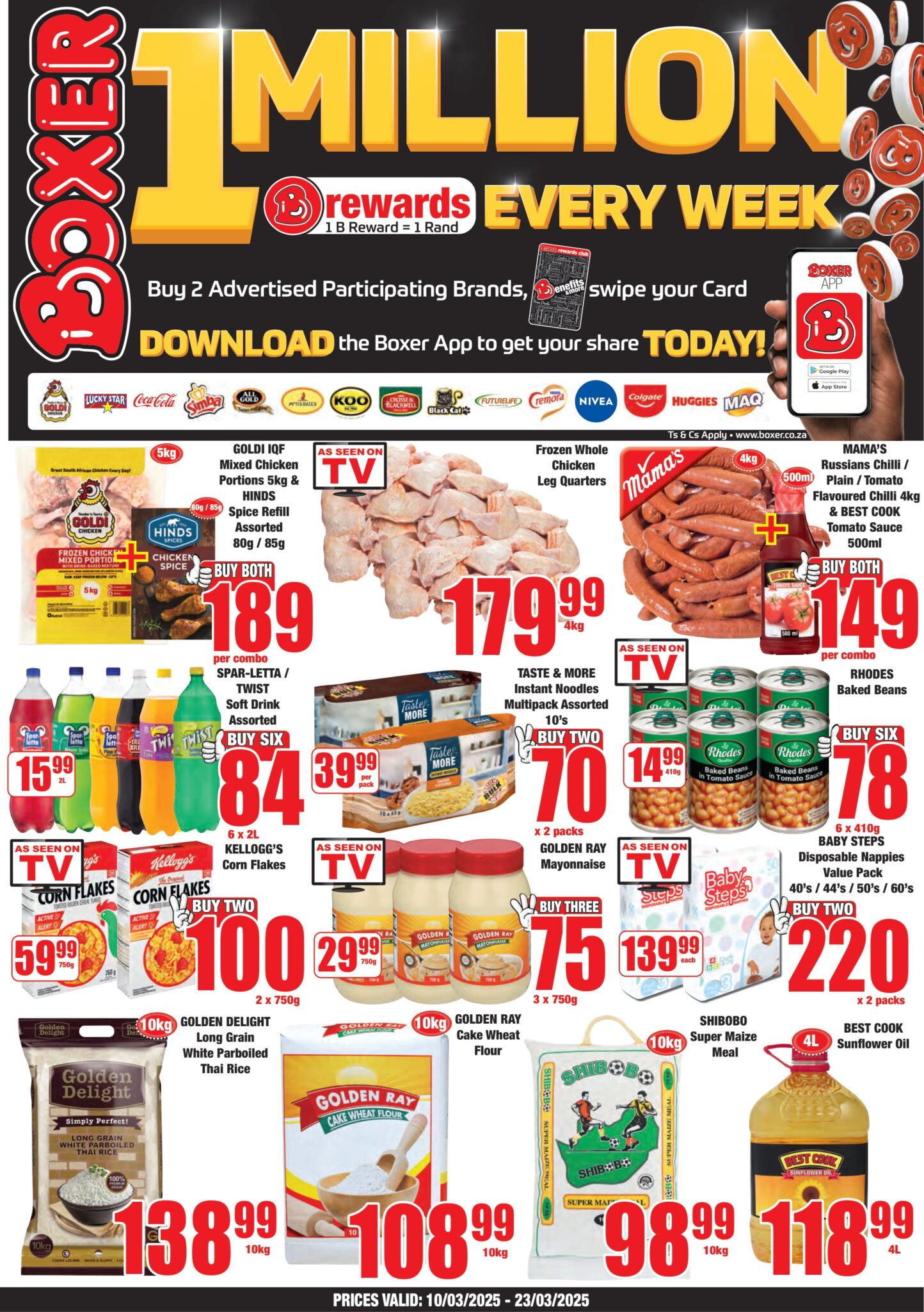Boxer Specials KwaZulu-Natal 10 March - 23 March, 2025
