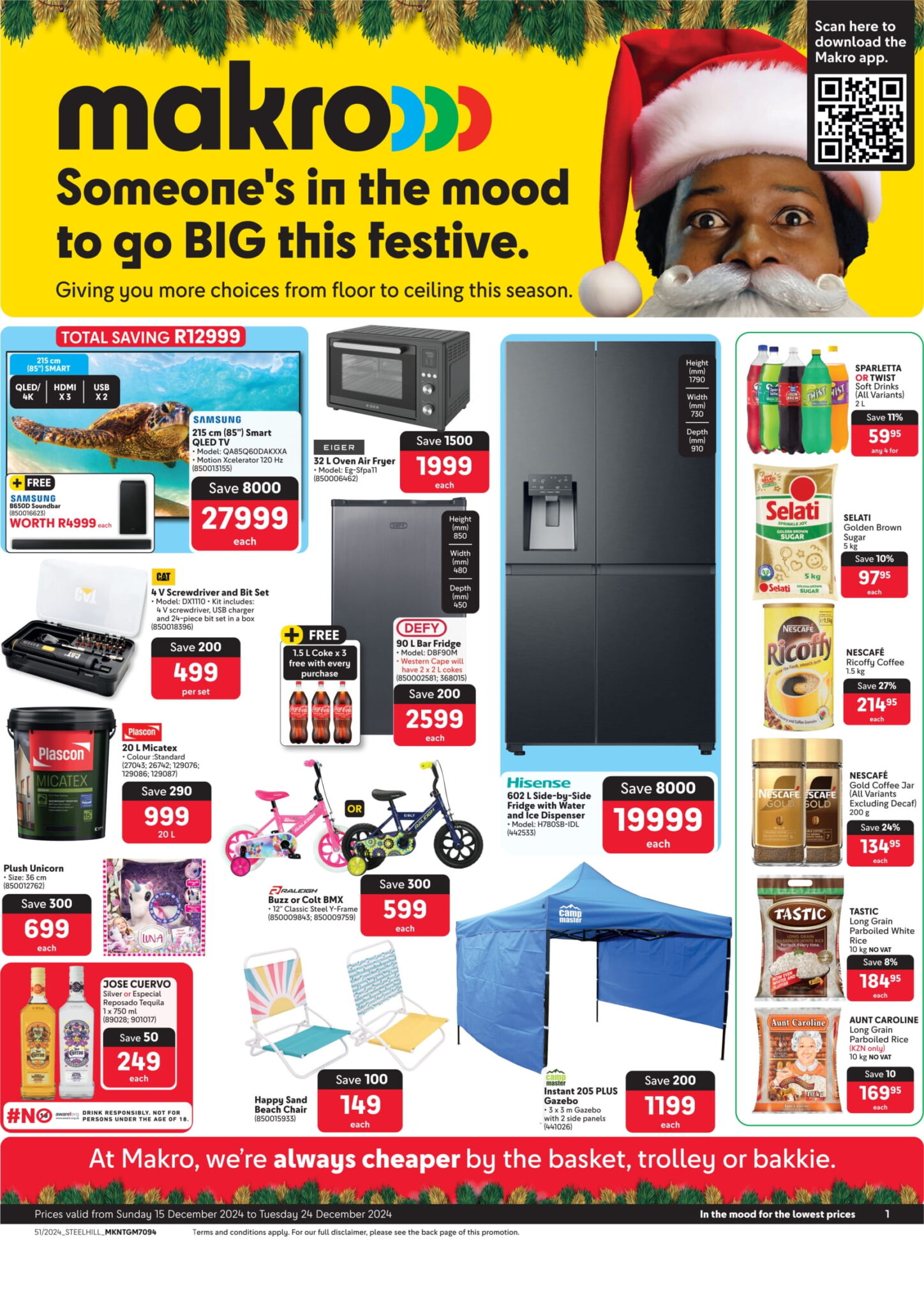 Makro Catalogue 15 December - 24 December, 2024