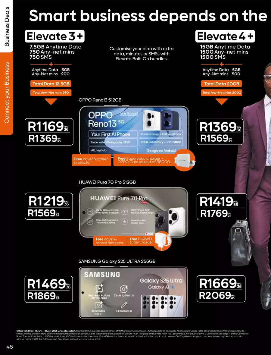 Cell C Specials 18 June - 30 July, 2025