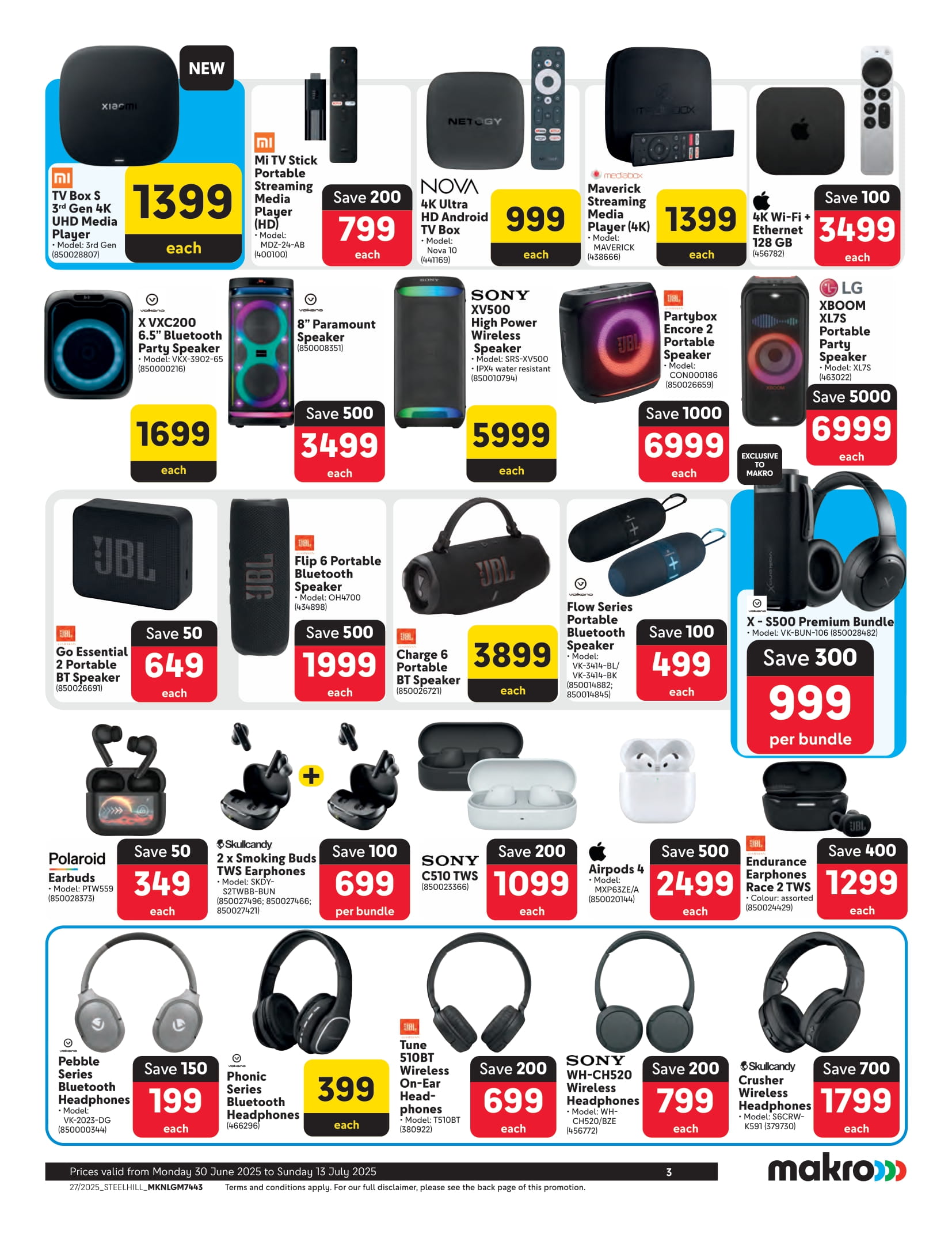 Makro Specials 30 June - 13 July, 2025