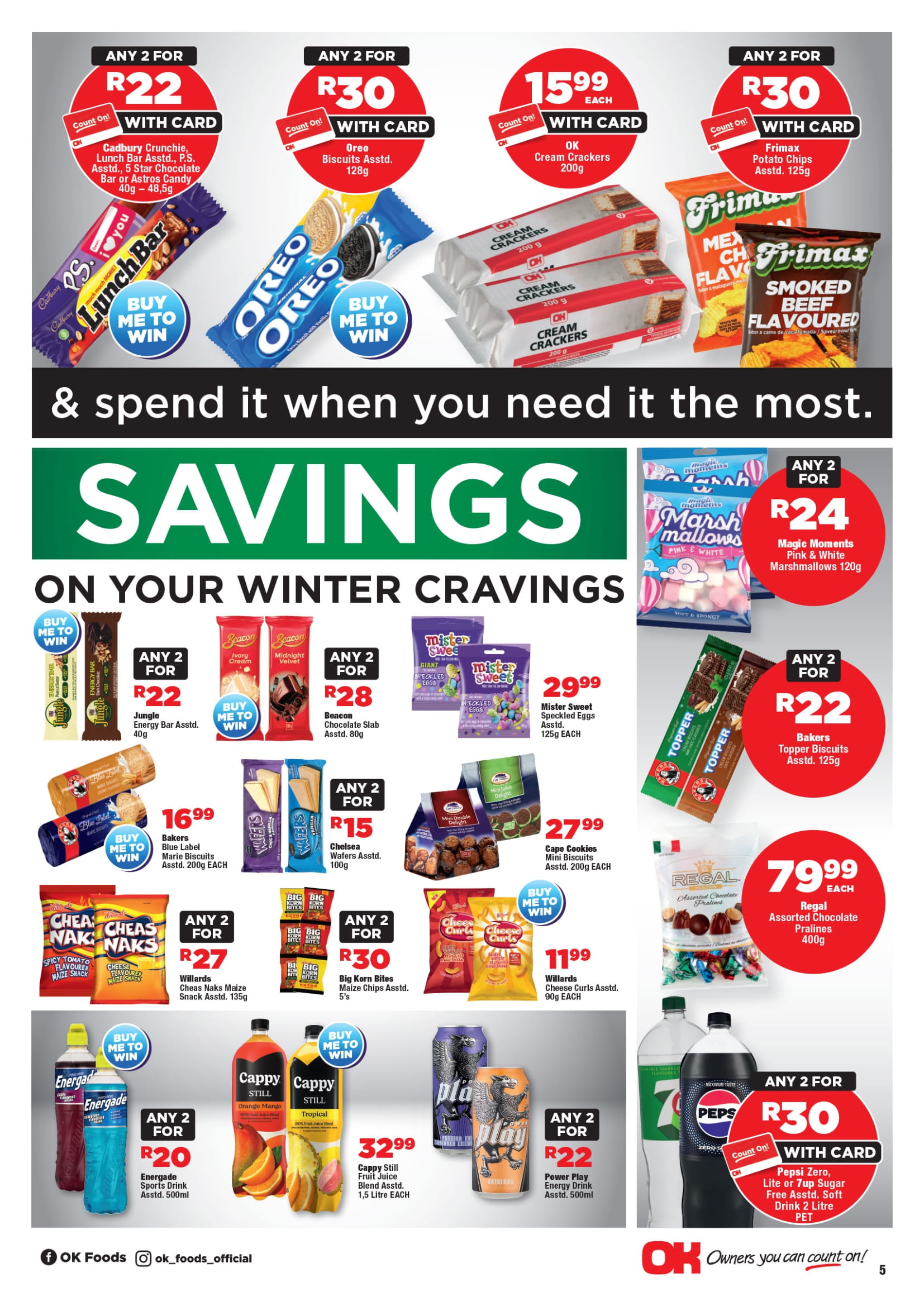OK Foods Catalogue 9 July - 20 July, 2025