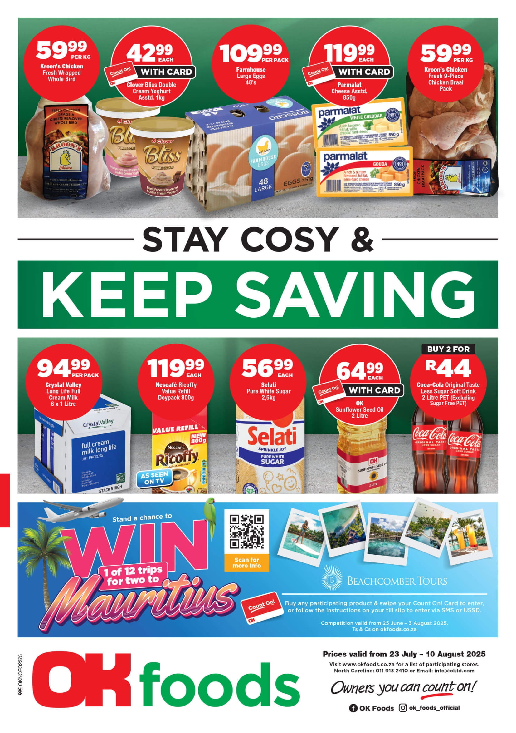OK Foods Specials July 23 - August 10, 2025