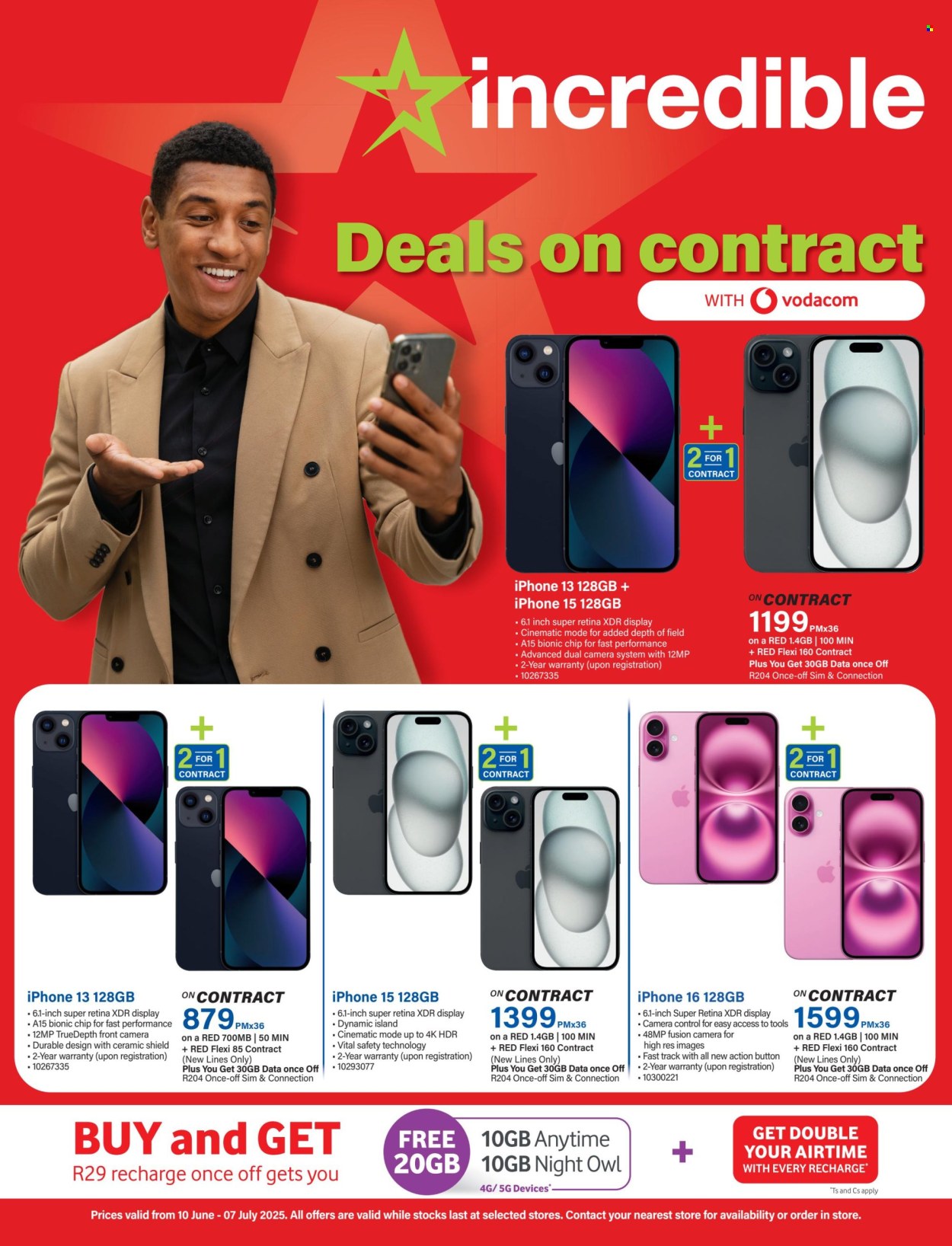 Incredible Connection Specials 10 June - 7 July, 2025