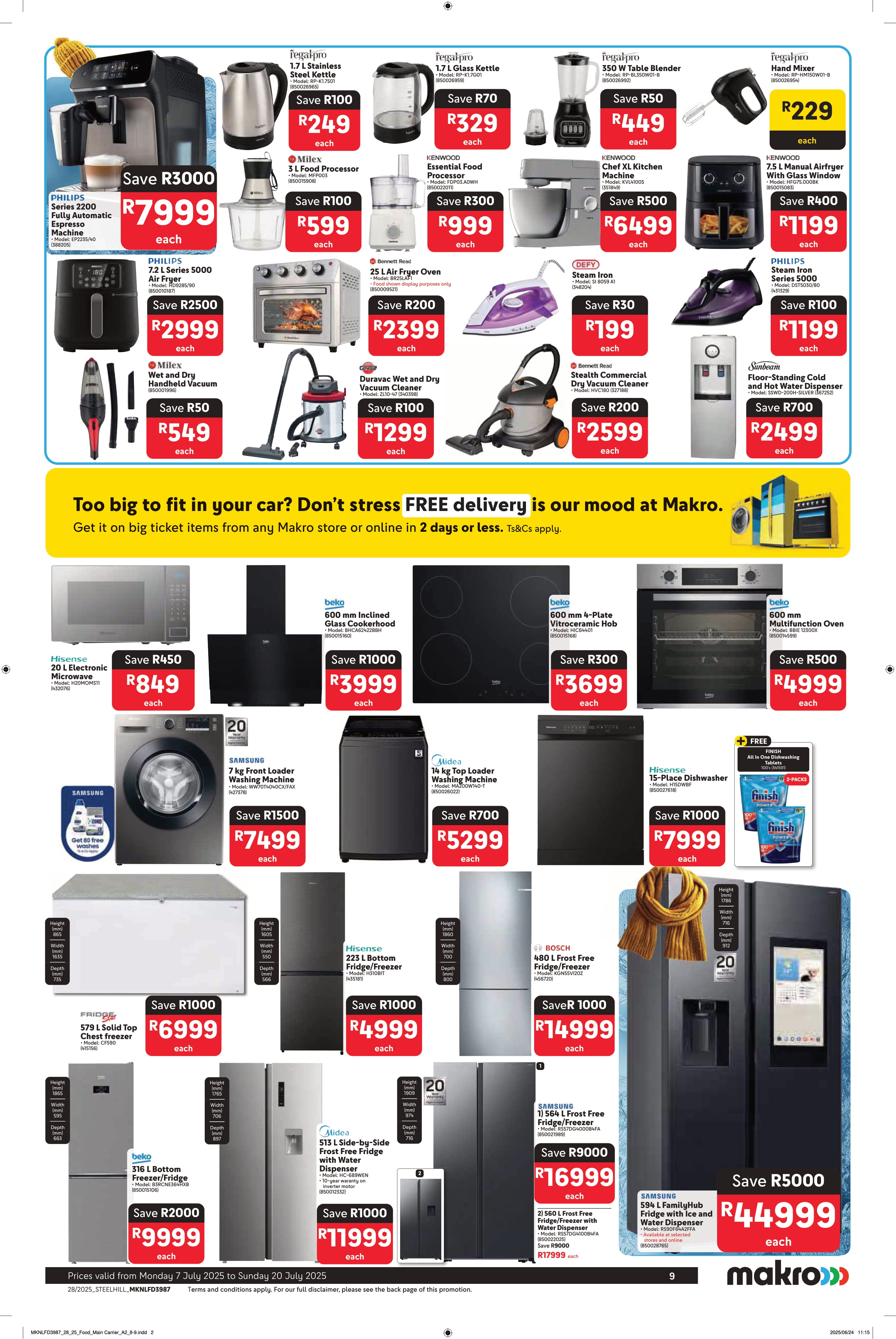 Makro Catalogue 7 July - 20 July, 2025. Food