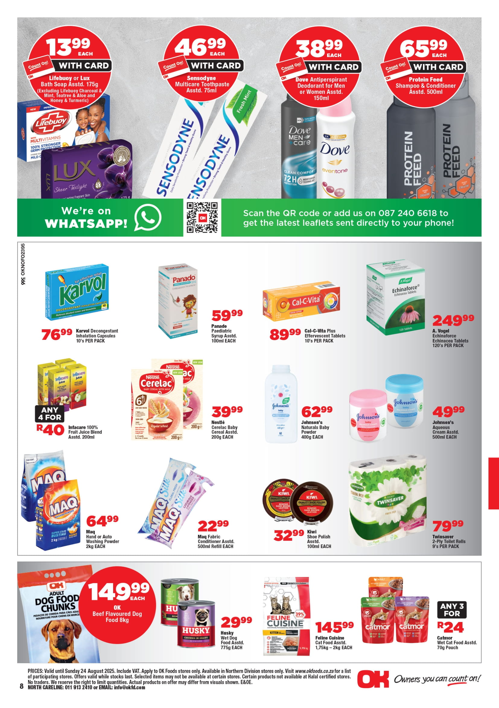 OK Foods Catalogue 13 August - 24 August, 2025
