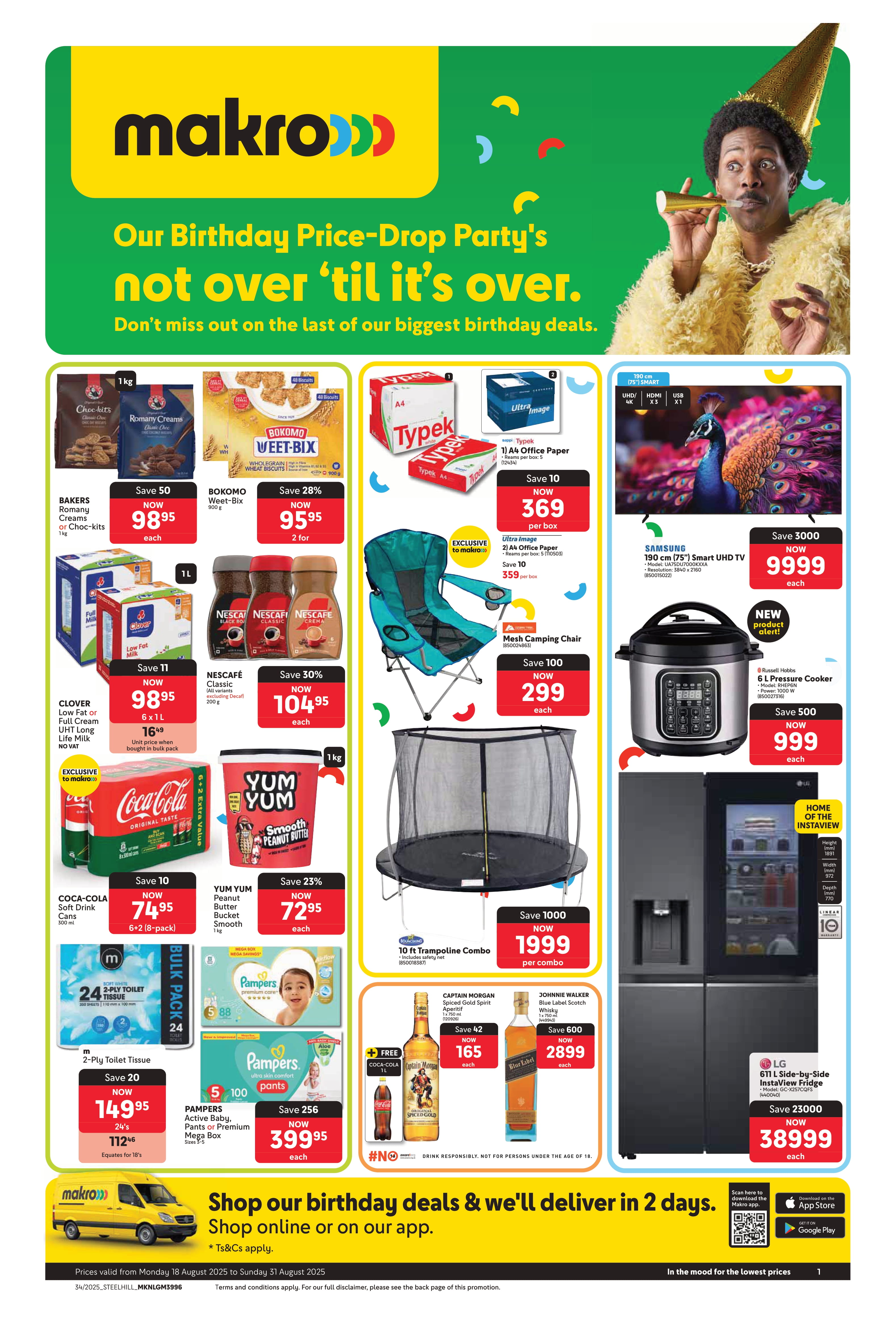 Makro Catalogue 18 August - 31 August, 2025. Food