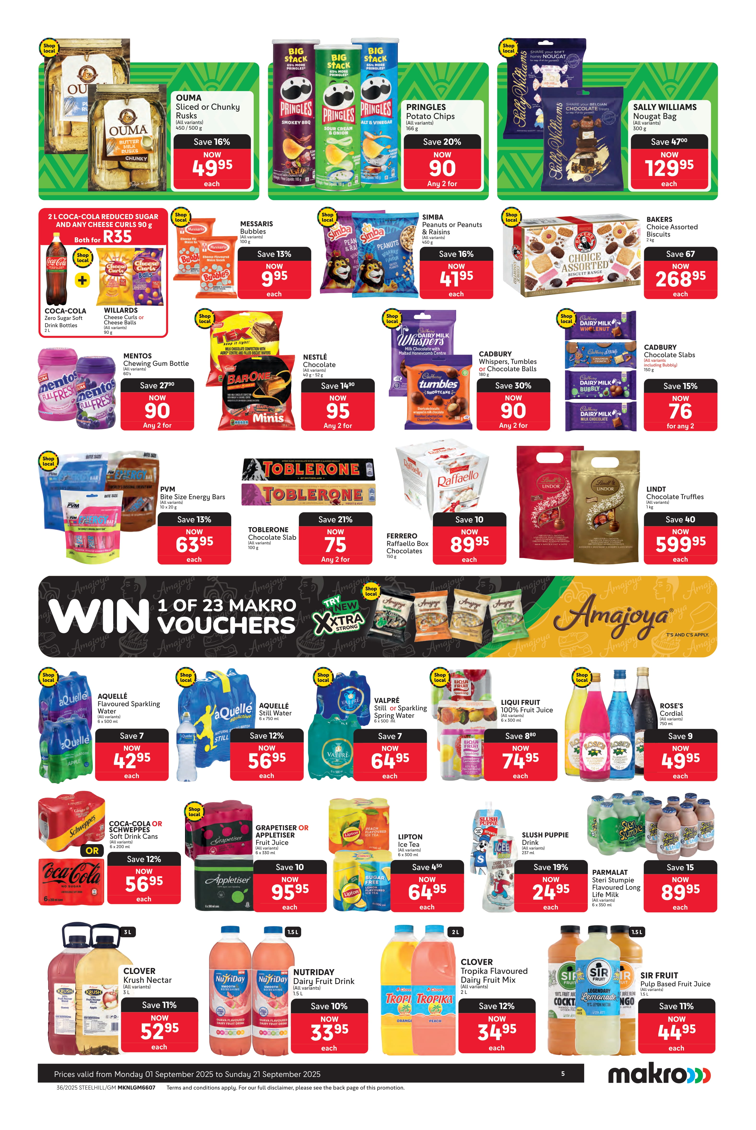Makro Catalogue 1 September - 21 September, 2025. Food