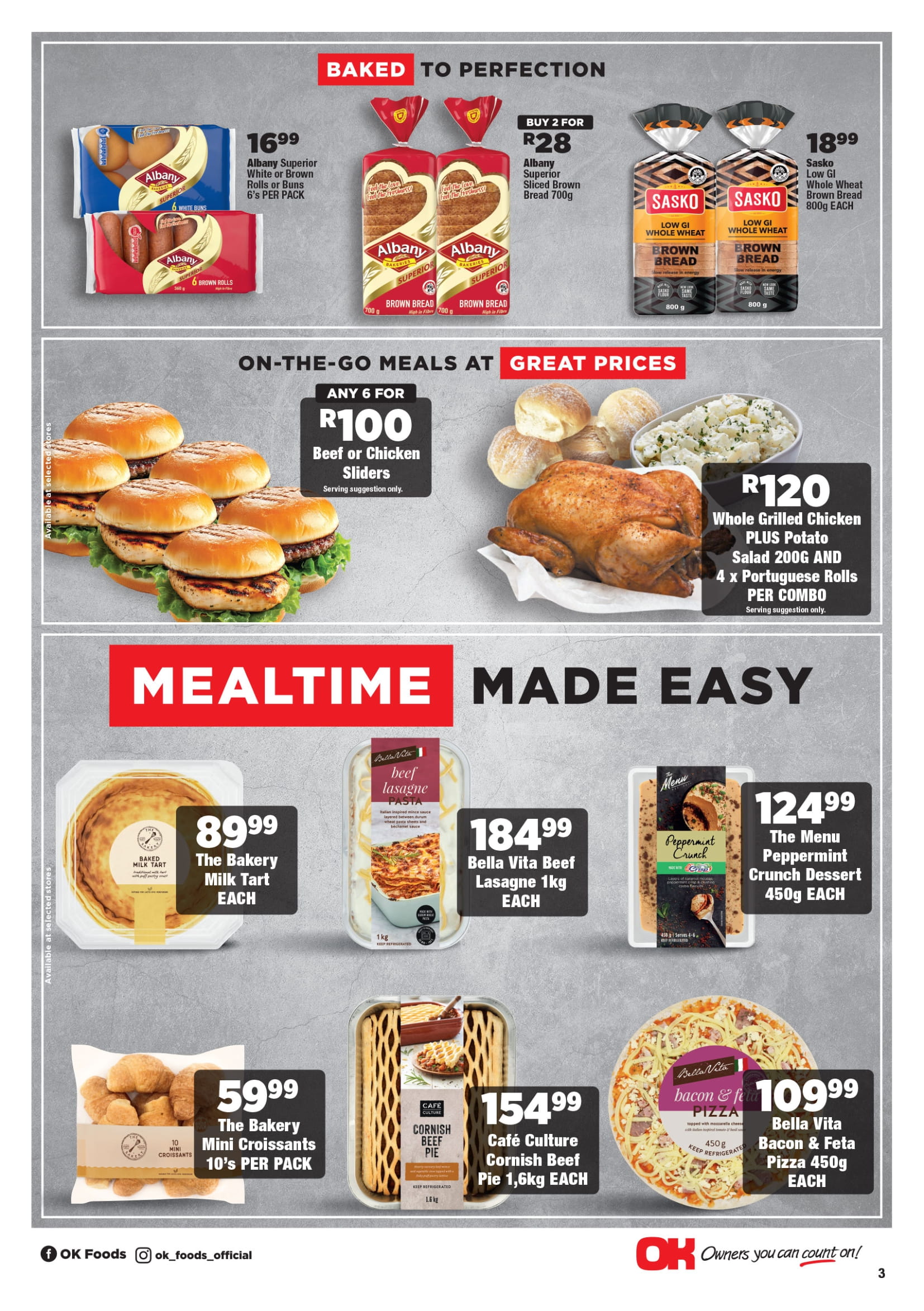 OK Foods Specials 24 September – 12 October, 2025