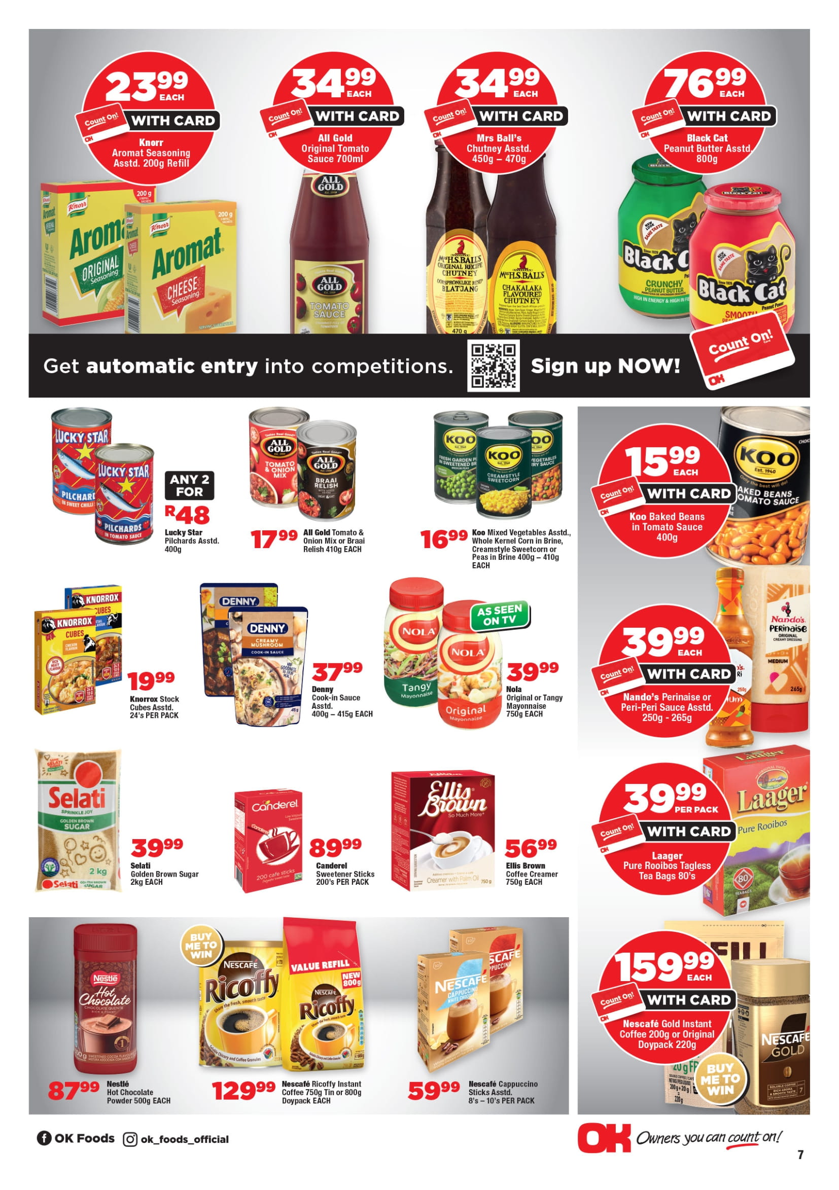 OK Foods Specials 24 September – 12 October, 2025