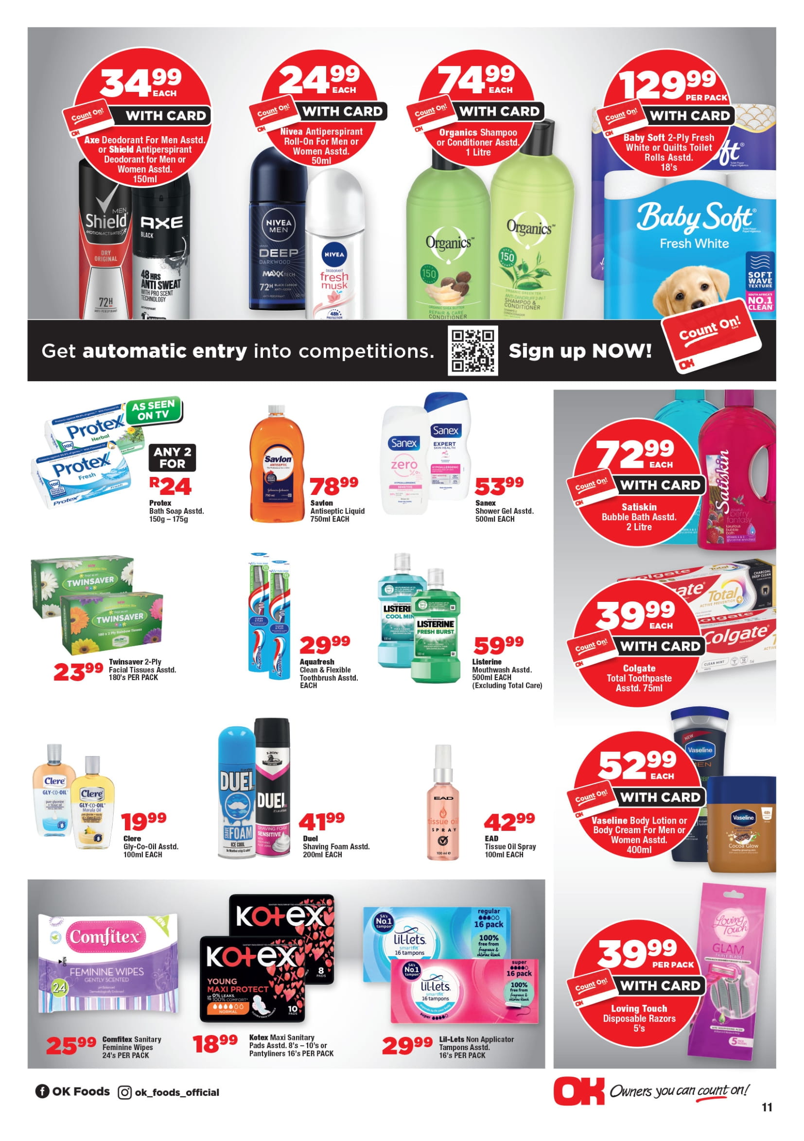 OK Foods Specials 24 September – 12 October, 2025