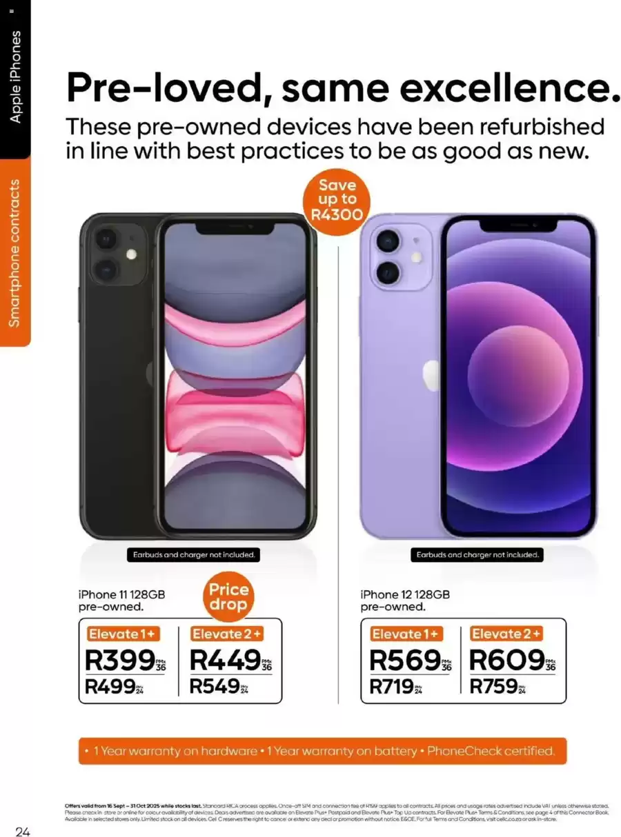Cell C Specials 16 September - 31 October, 2025
