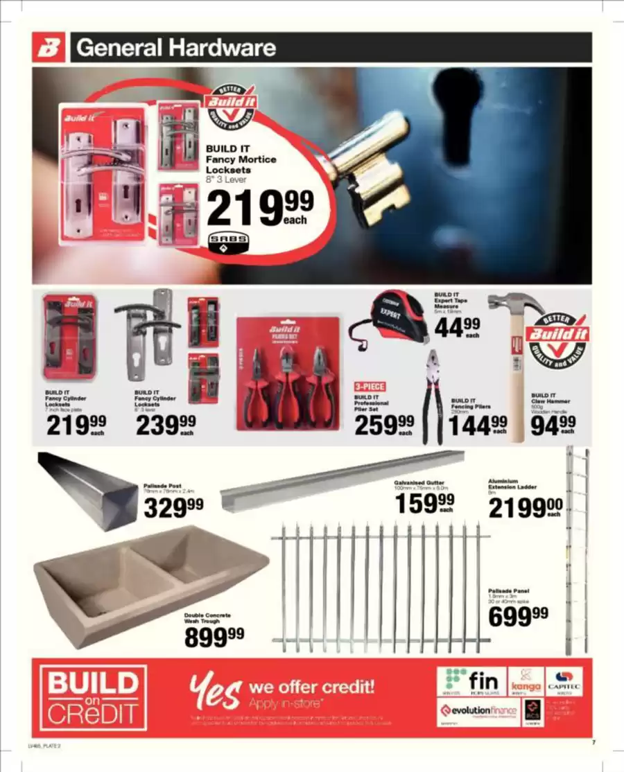 Build It Catalogue 21 August - 22 September, 2025