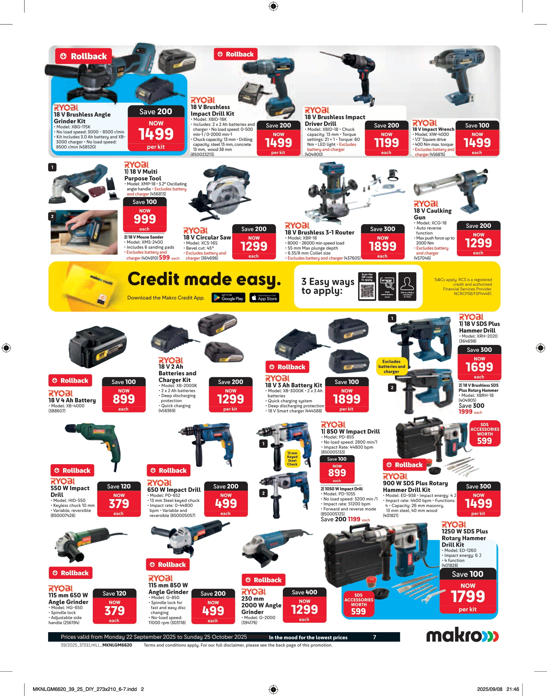 Makro Catalogue 22 September - 25 October, 2025