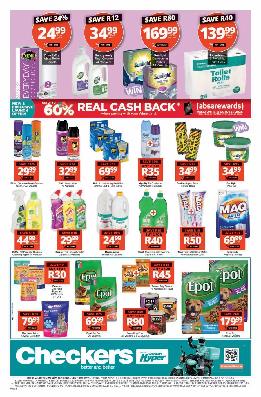 Checkers Catalogue 6 October – 16 October, 2025