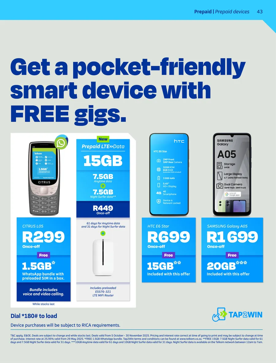 Telkom Catalogue 5 October – 30 November, 2025