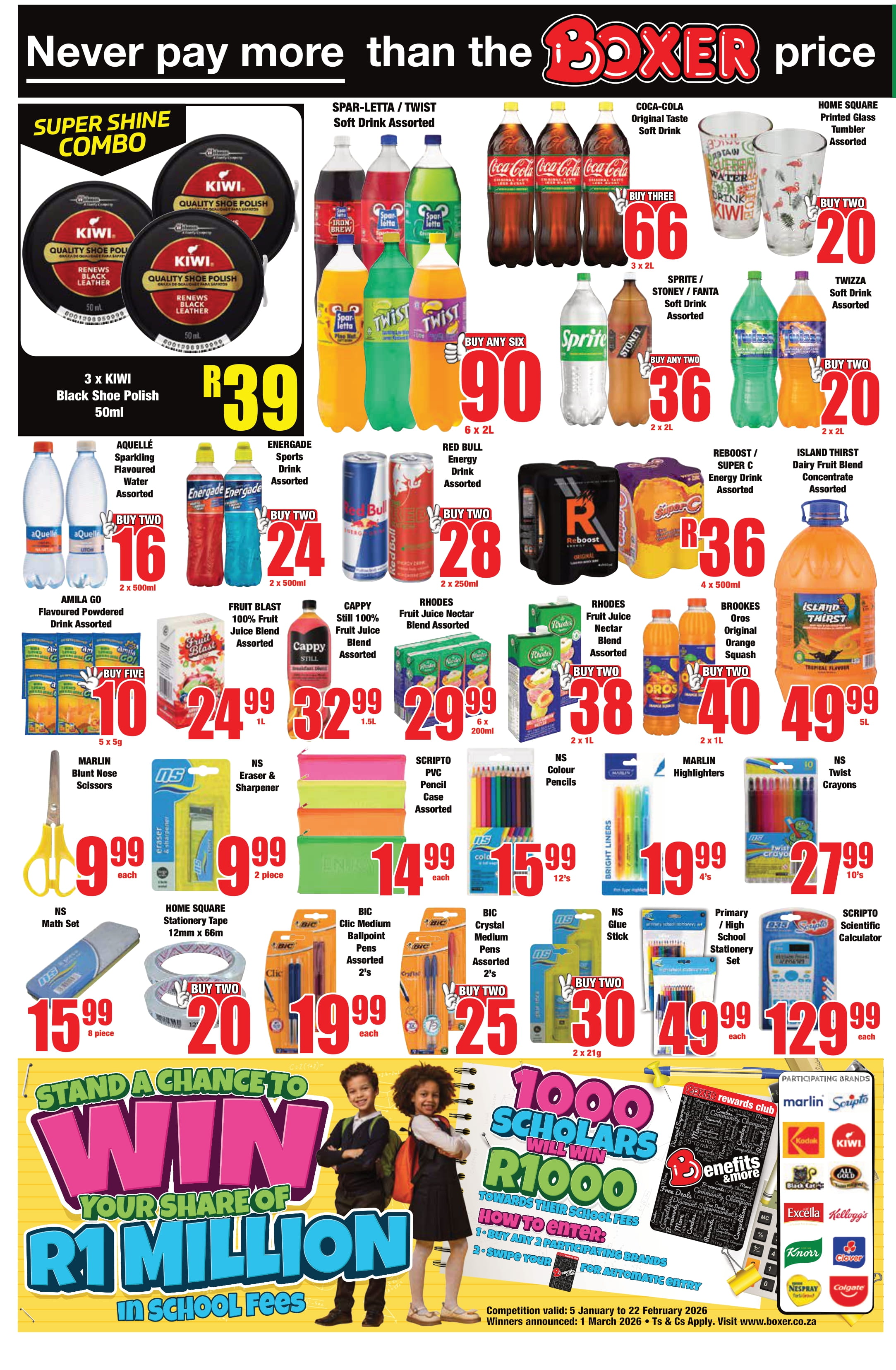 Boxer Special Gauteng 5 January – 21 January, 2026
