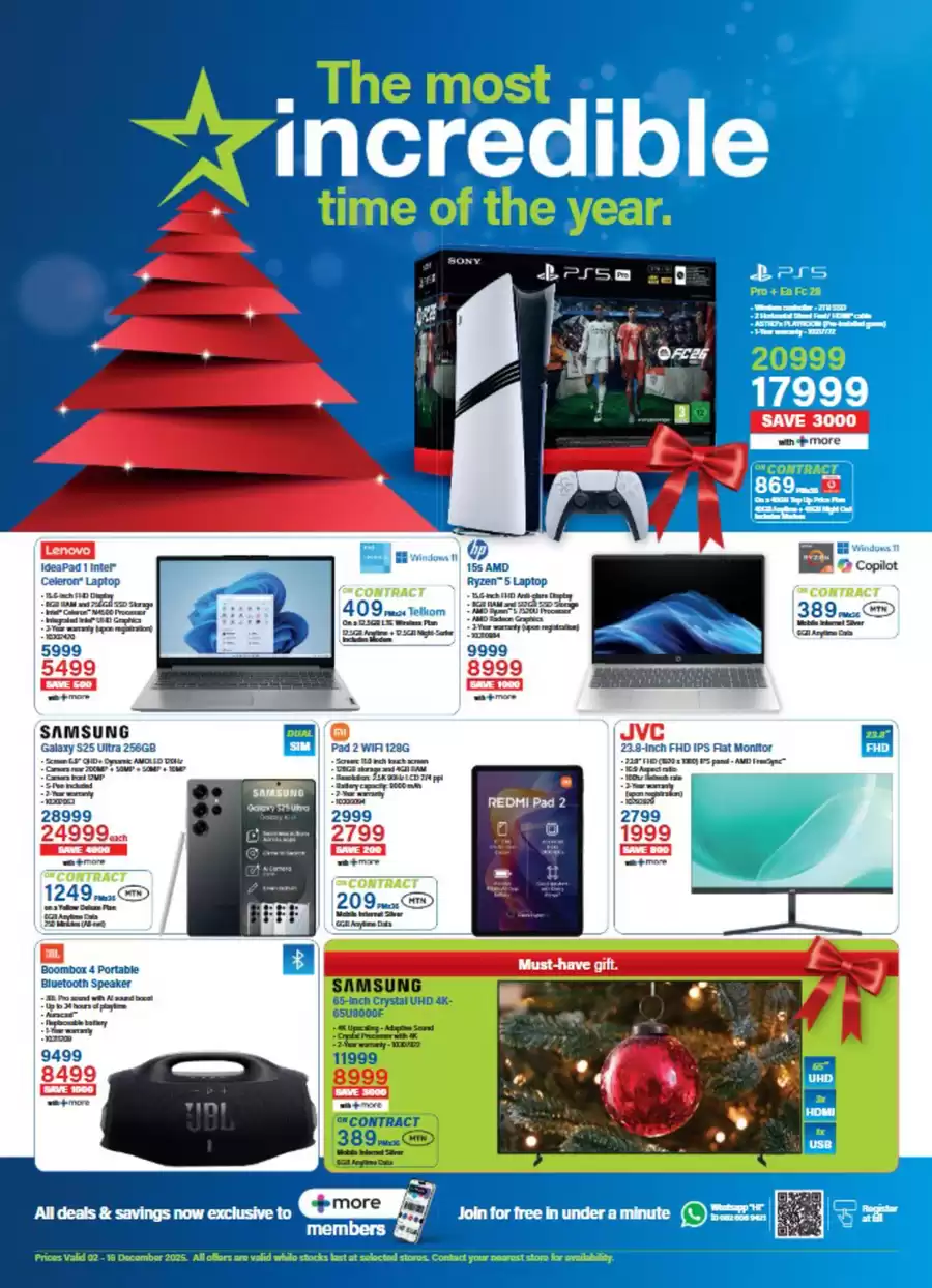 Incredible Connection Catalogue 2 December - 16 December, 2025