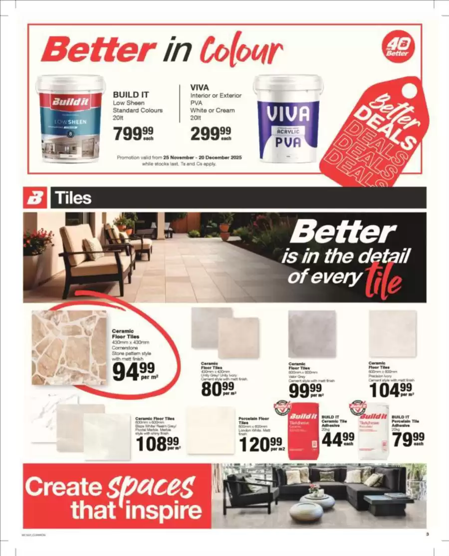 Build It Catalogue 25 November - 20 December, 2025