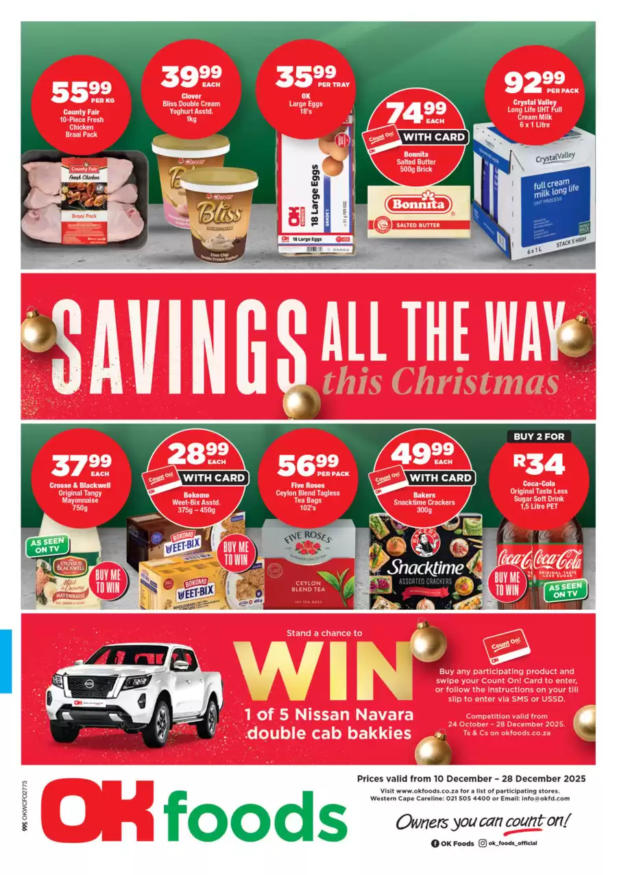 OK Foods Catalogue 10 December - 28 December, 2025