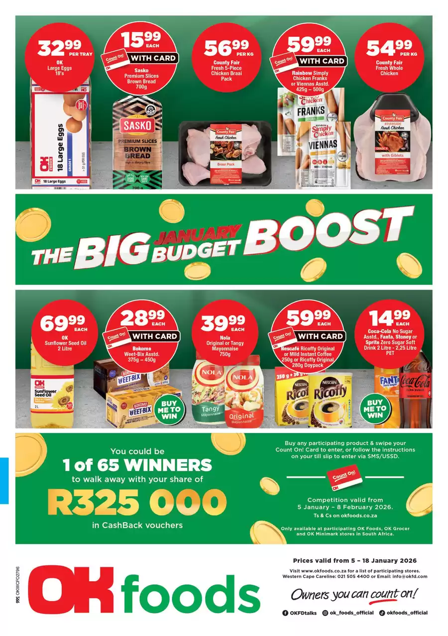OK Foods Specials 5 January – 18 January, 2026