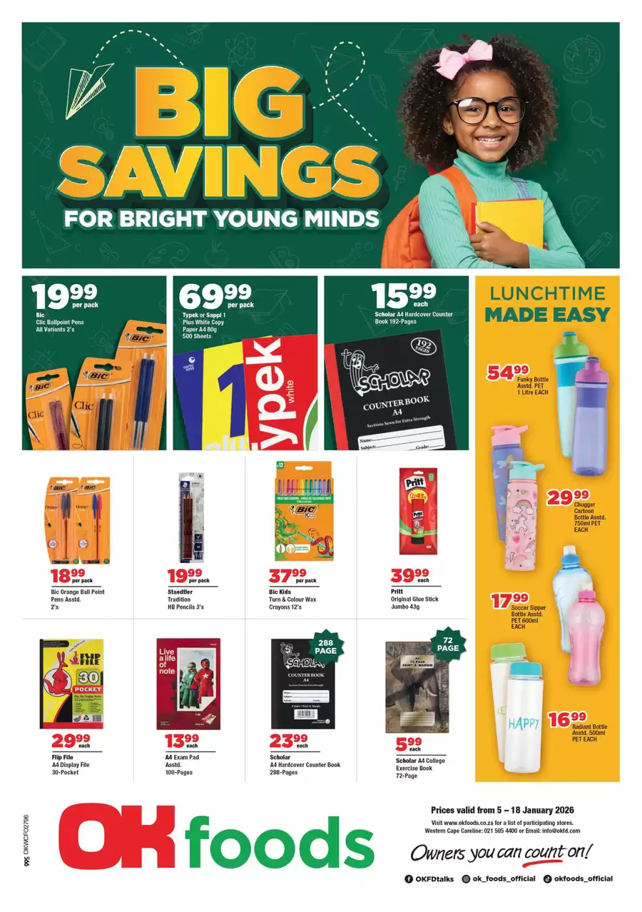 OK Foods Specials 5 January – 18 January, 2026
