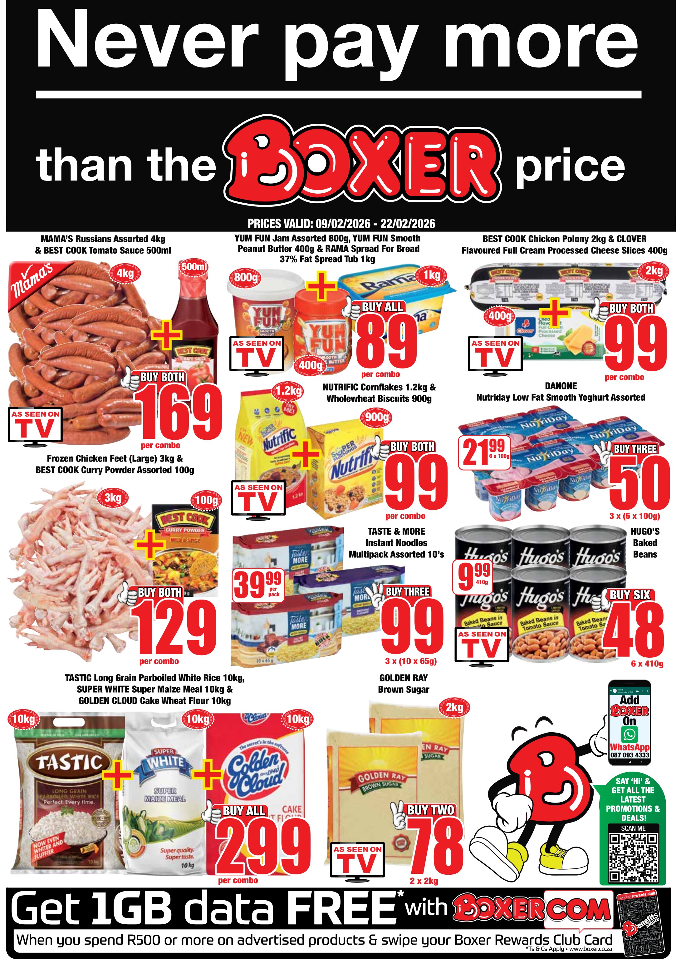 Boxer Gauteng Weekly Specials 9 February – 22 February, 2026