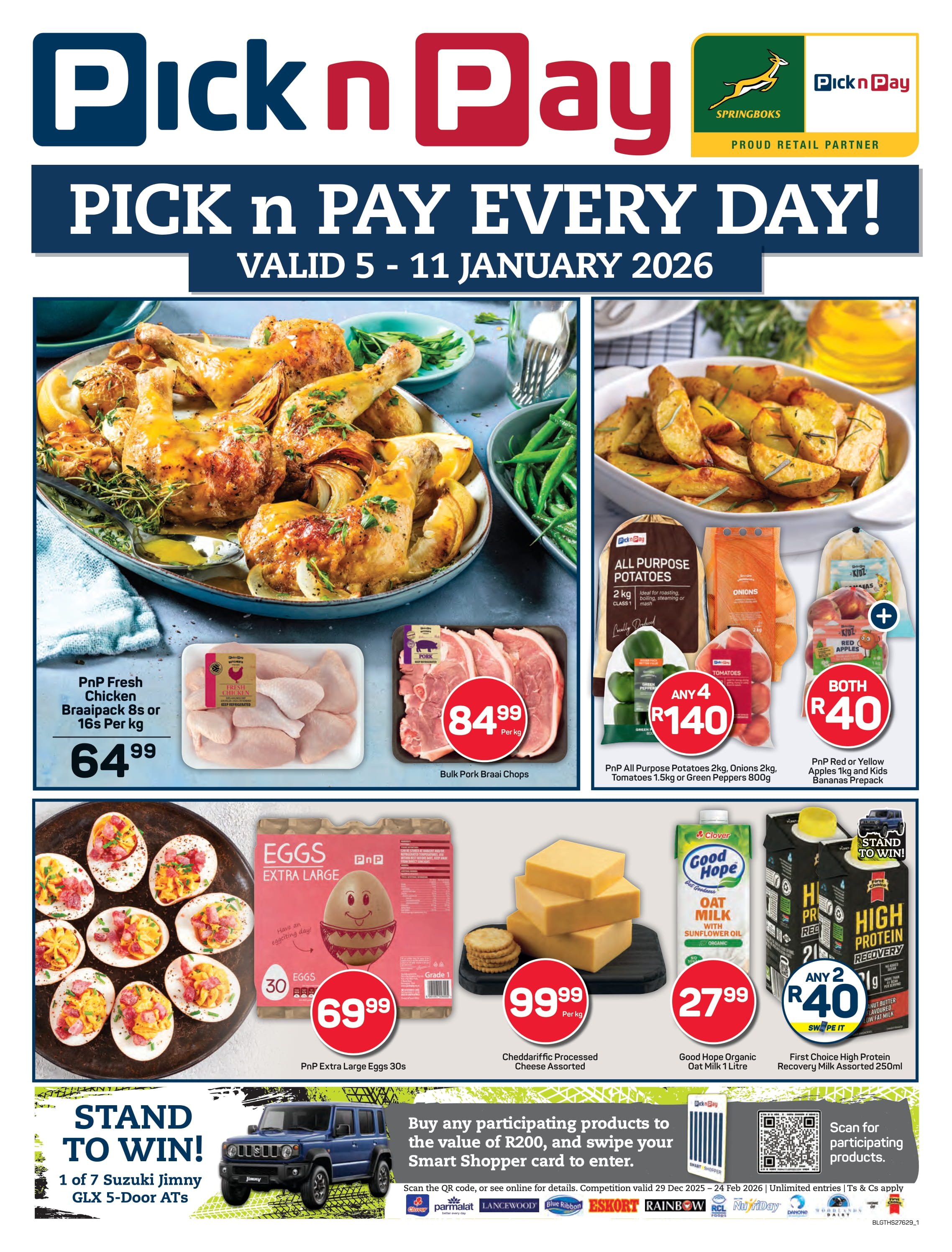 Pick n Pay Specials Gauteng & Inland 5 January – 11 January, 2026