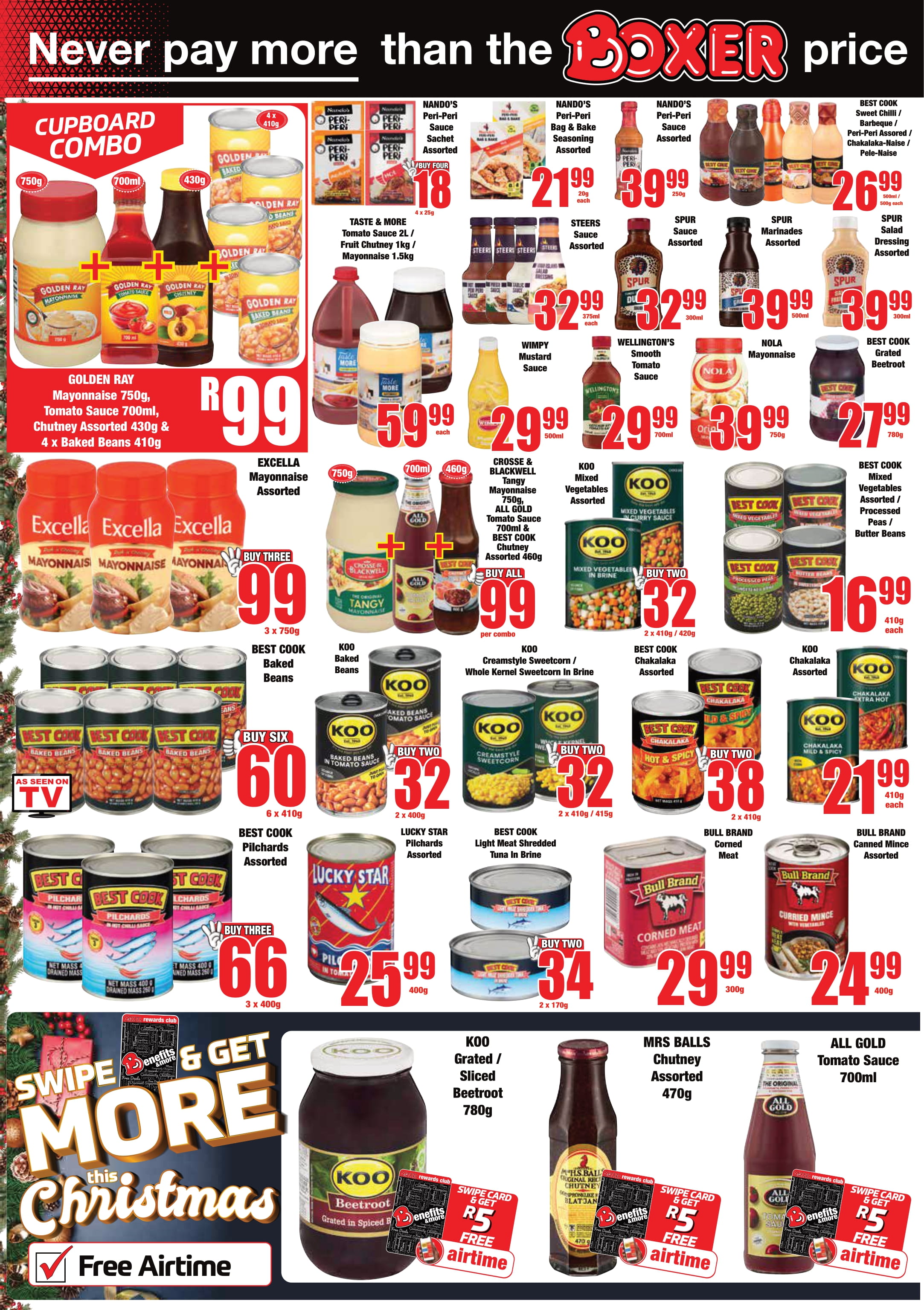Boxer Gauteng Weekly Specials 17 December – 28 December, 2025