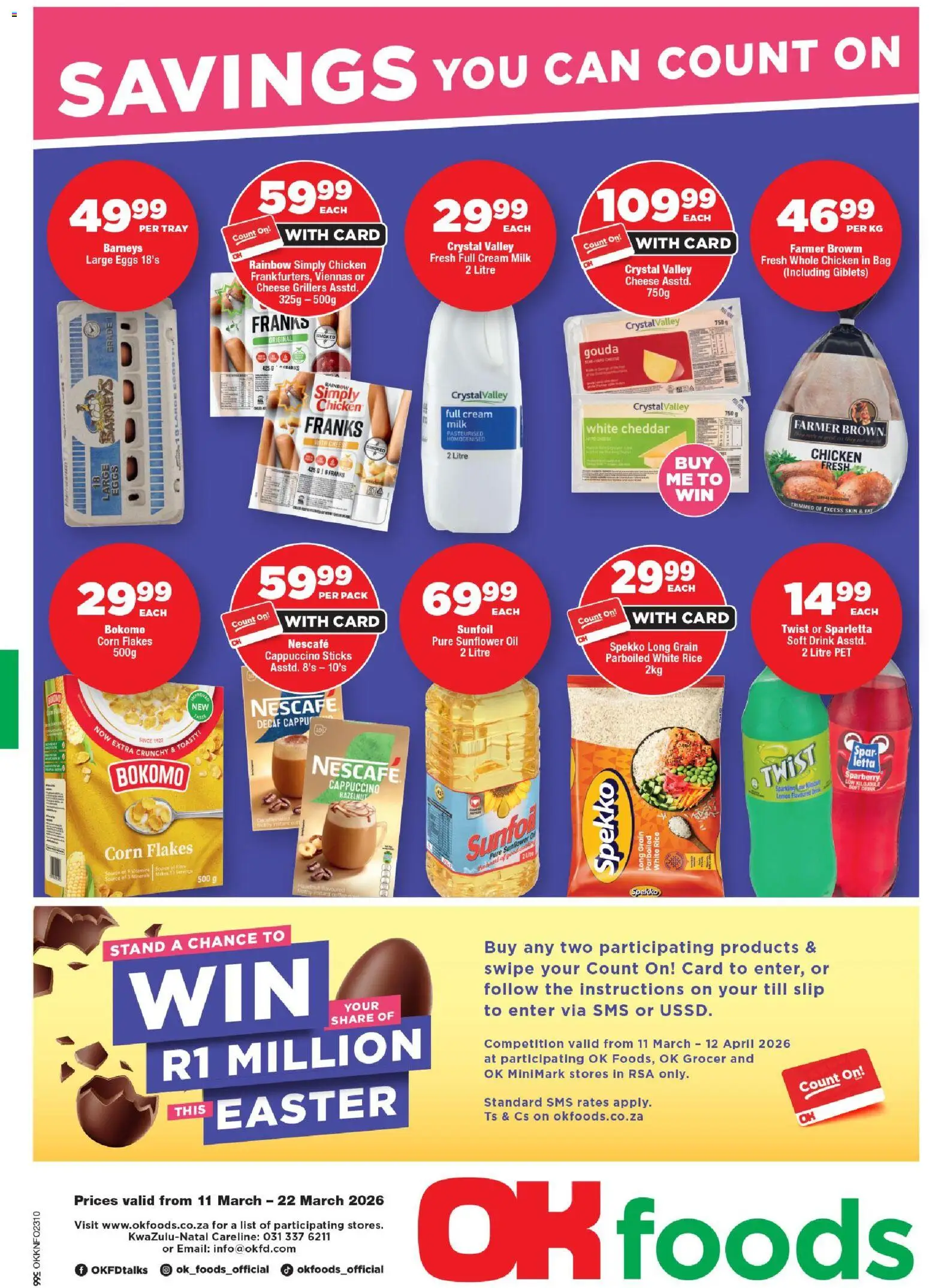 OK Foods Catalogue 11 March - 22 March, 2026