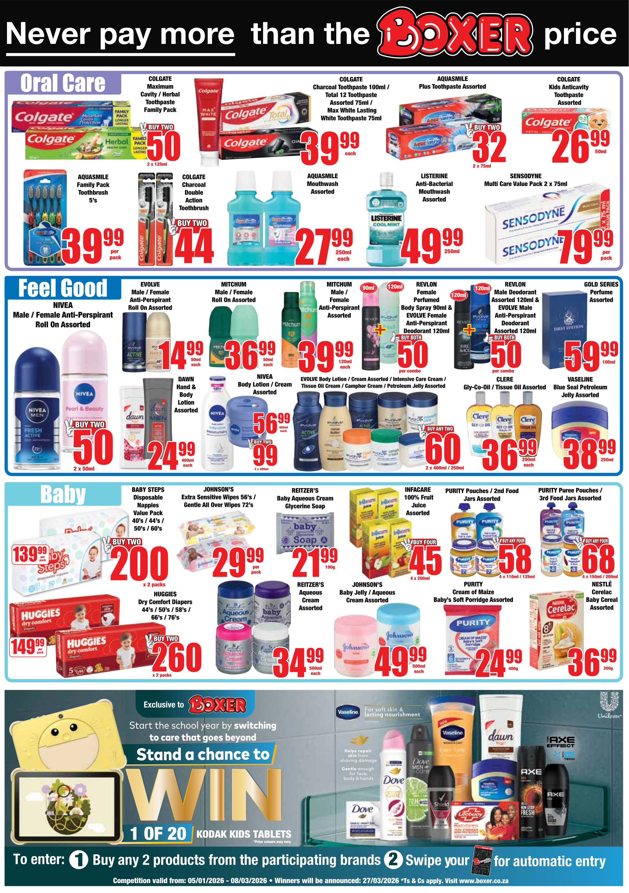 Boxer Gauteng Weekly Specials 23 February – 8 March, 2026