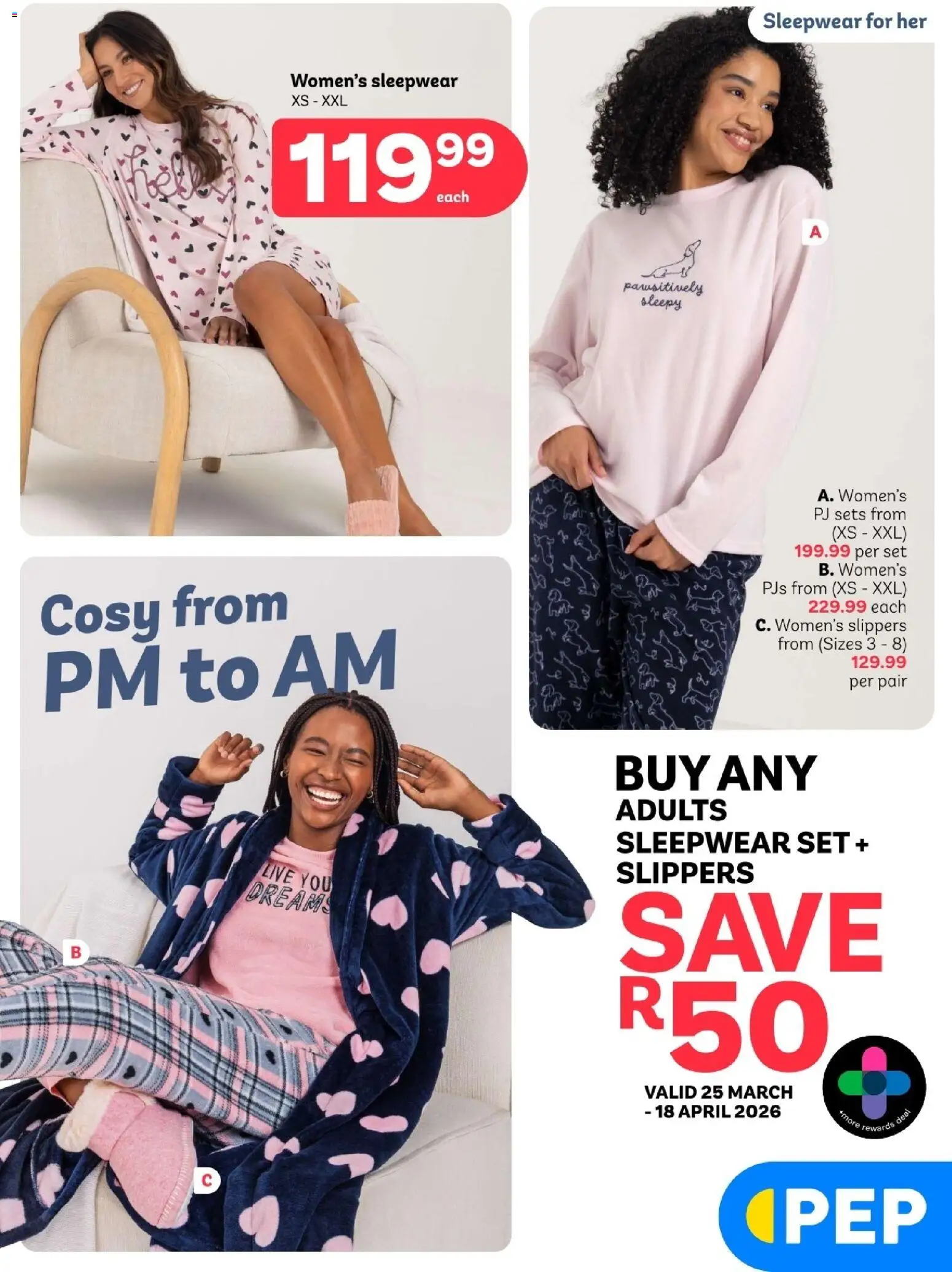 PEP Stores Specials 25 March – 18 April, 2026