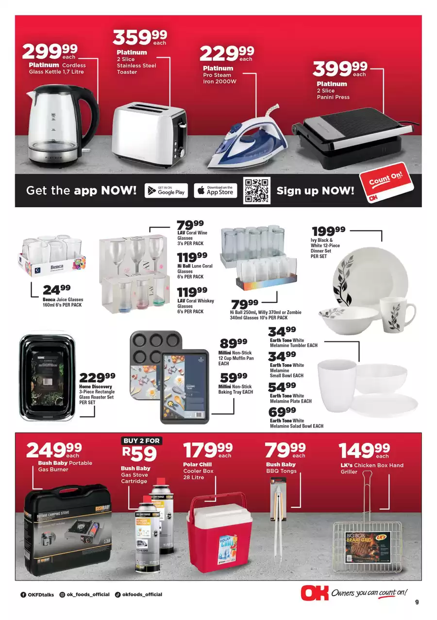OK Foods Specials 25 March – 12 April, 2026