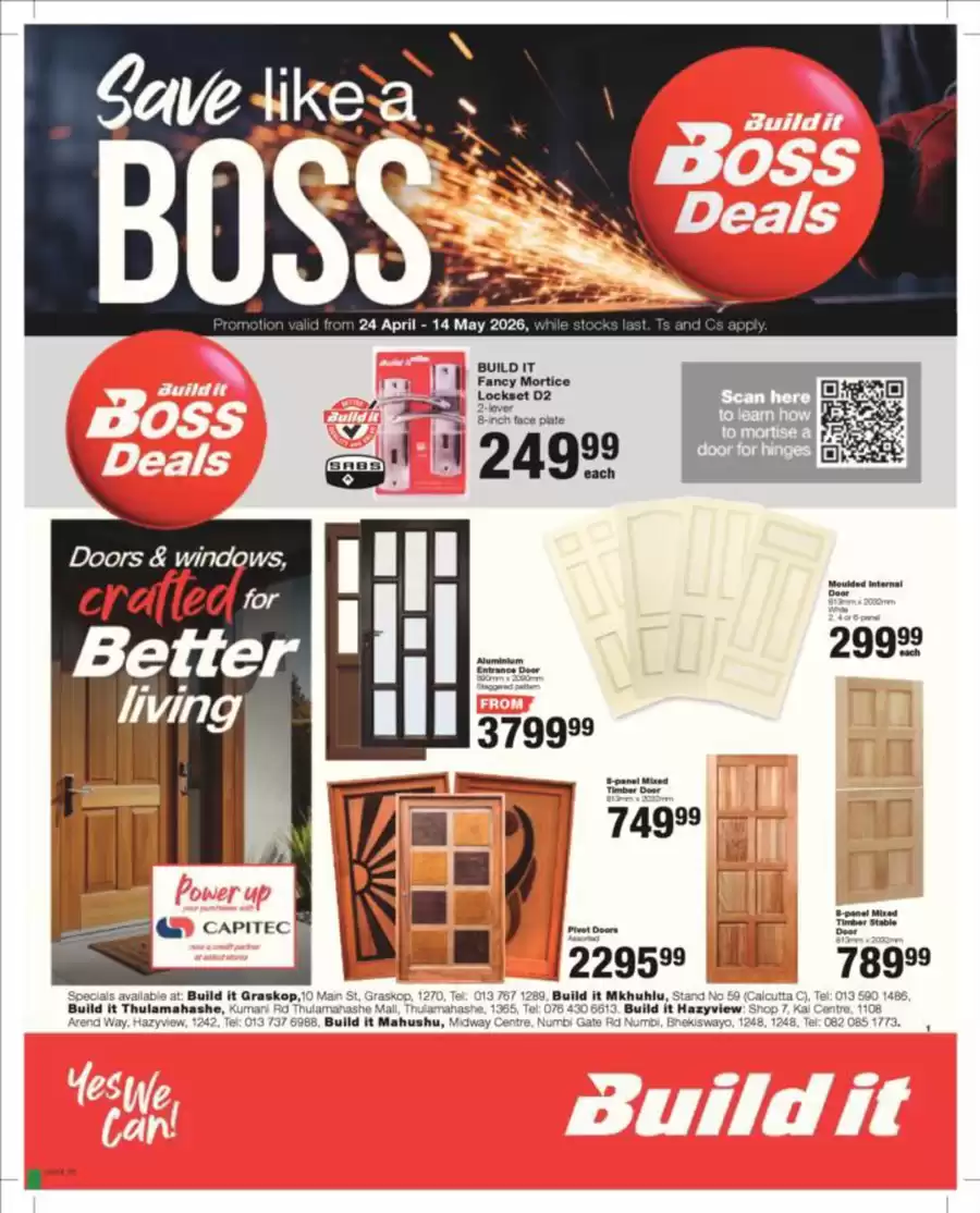 Build It Catalogue 24 April - 14 May, 2026